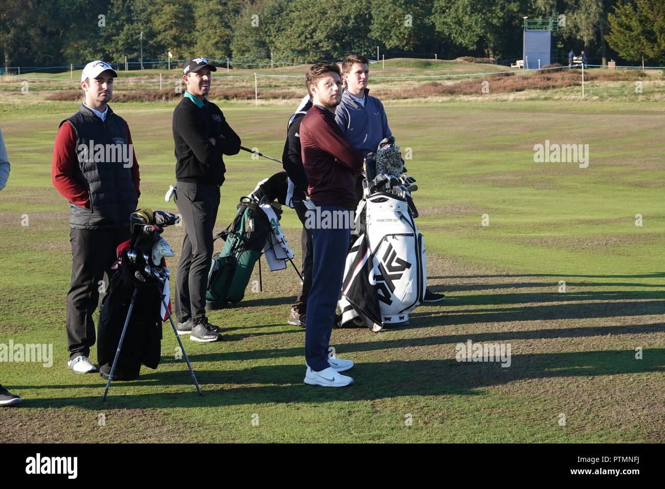 Walton Heath Golf Club, 10th October, 2018. One Direction star Niall ...