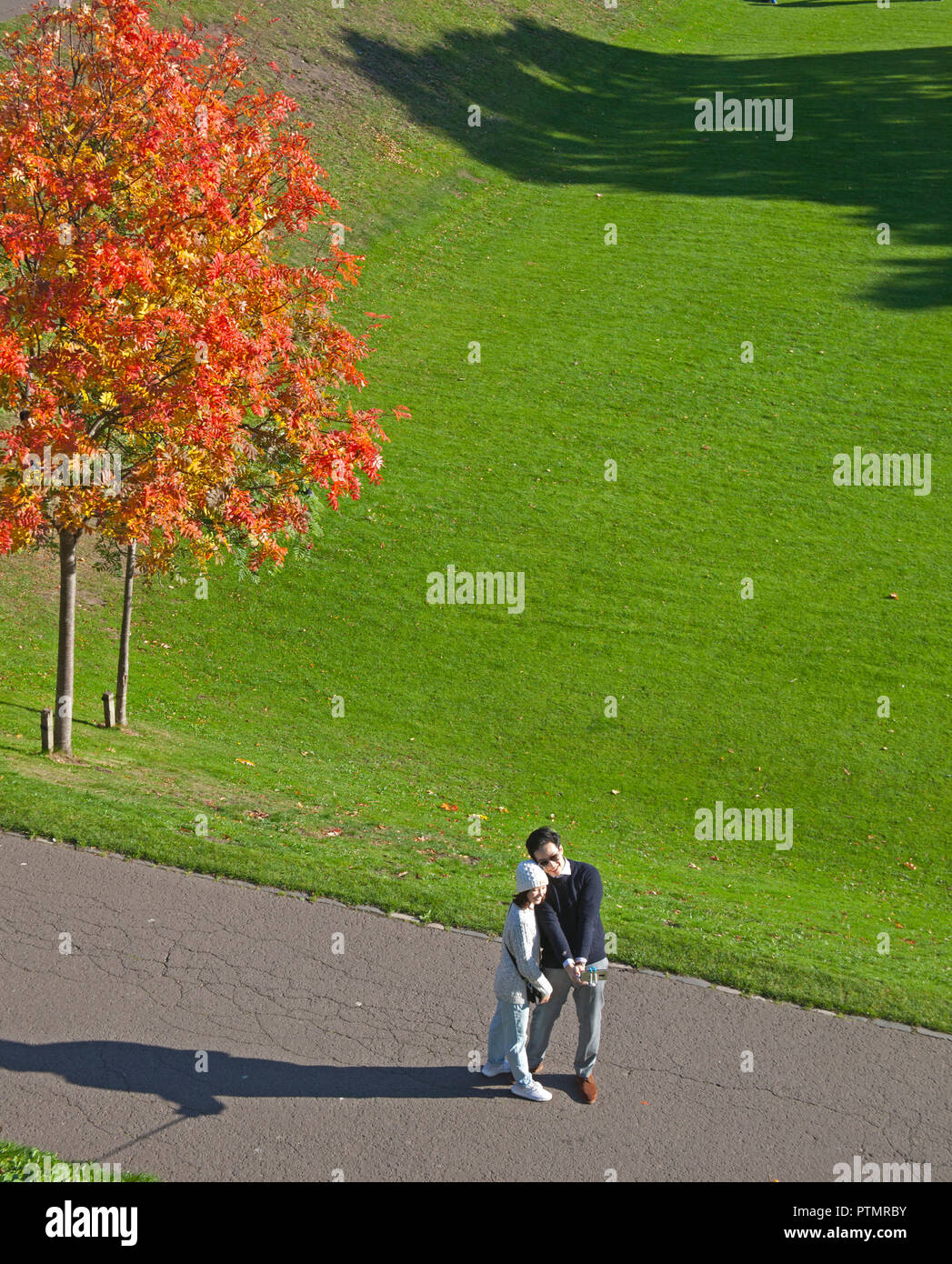 Edinburgh, Scotland, UK weather, 10th October 2018. Calm before the ...