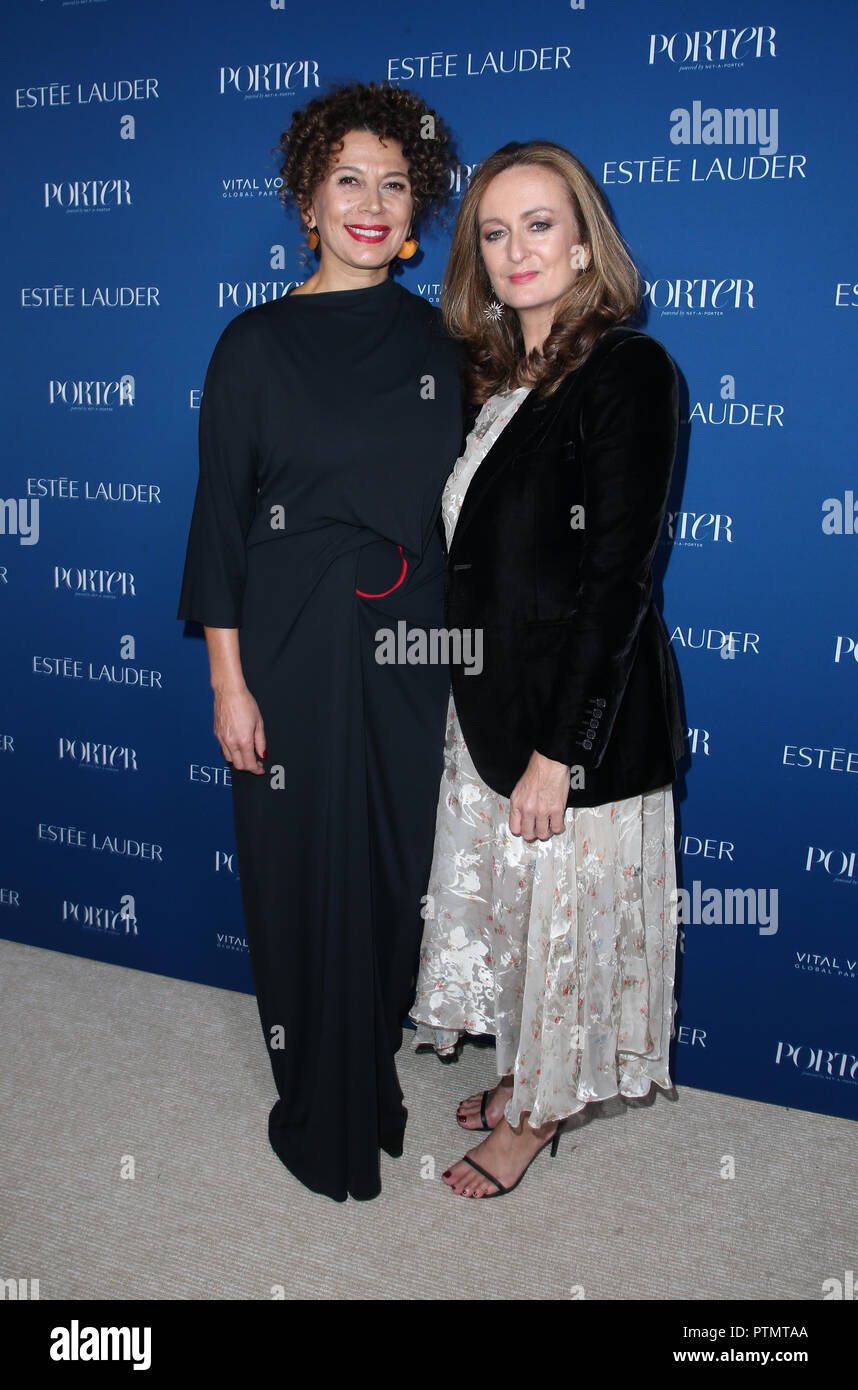 Los Angeles, Ca, USA. 9th Oct, 2018. Donna Langley, Lucy Yeomans, at ...