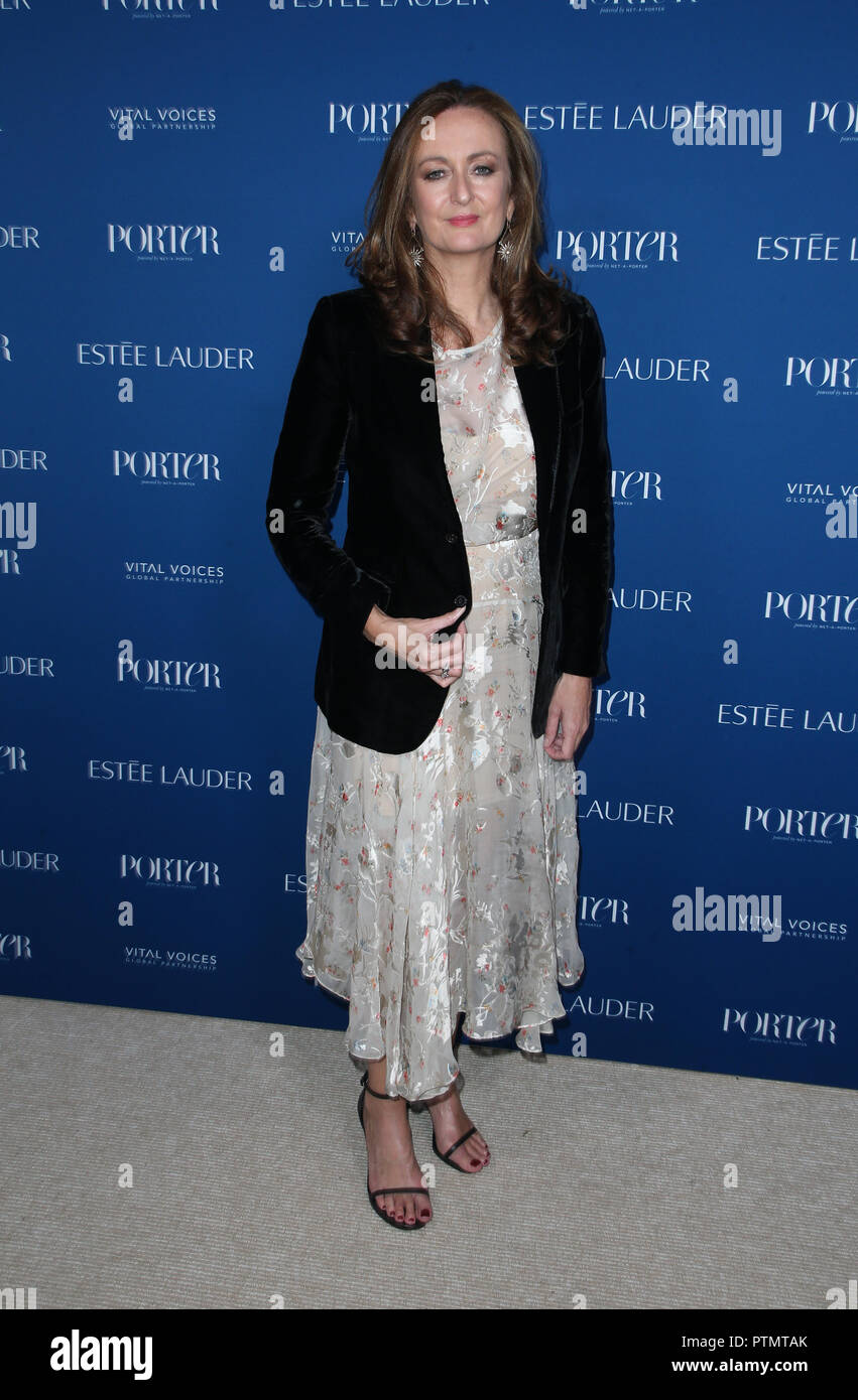 Los Angeles, Ca, USA. 9th Oct, 2018. Lucy Yeomans, at Porter's Third ...