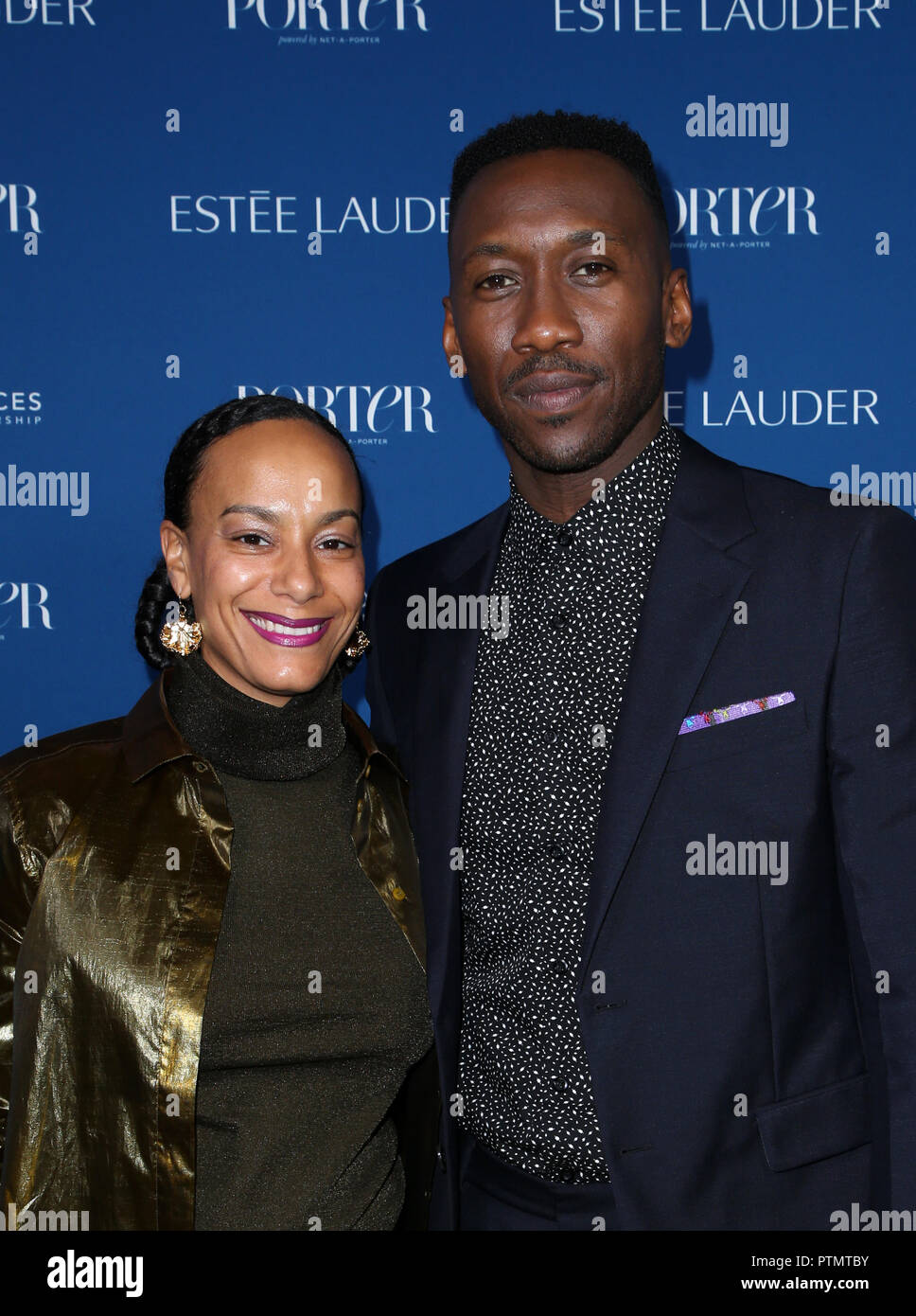 Los Angeles, Ca, USA. 9th Oct, 2018. Amatus Sami-Karim, Mahershala Ali ...