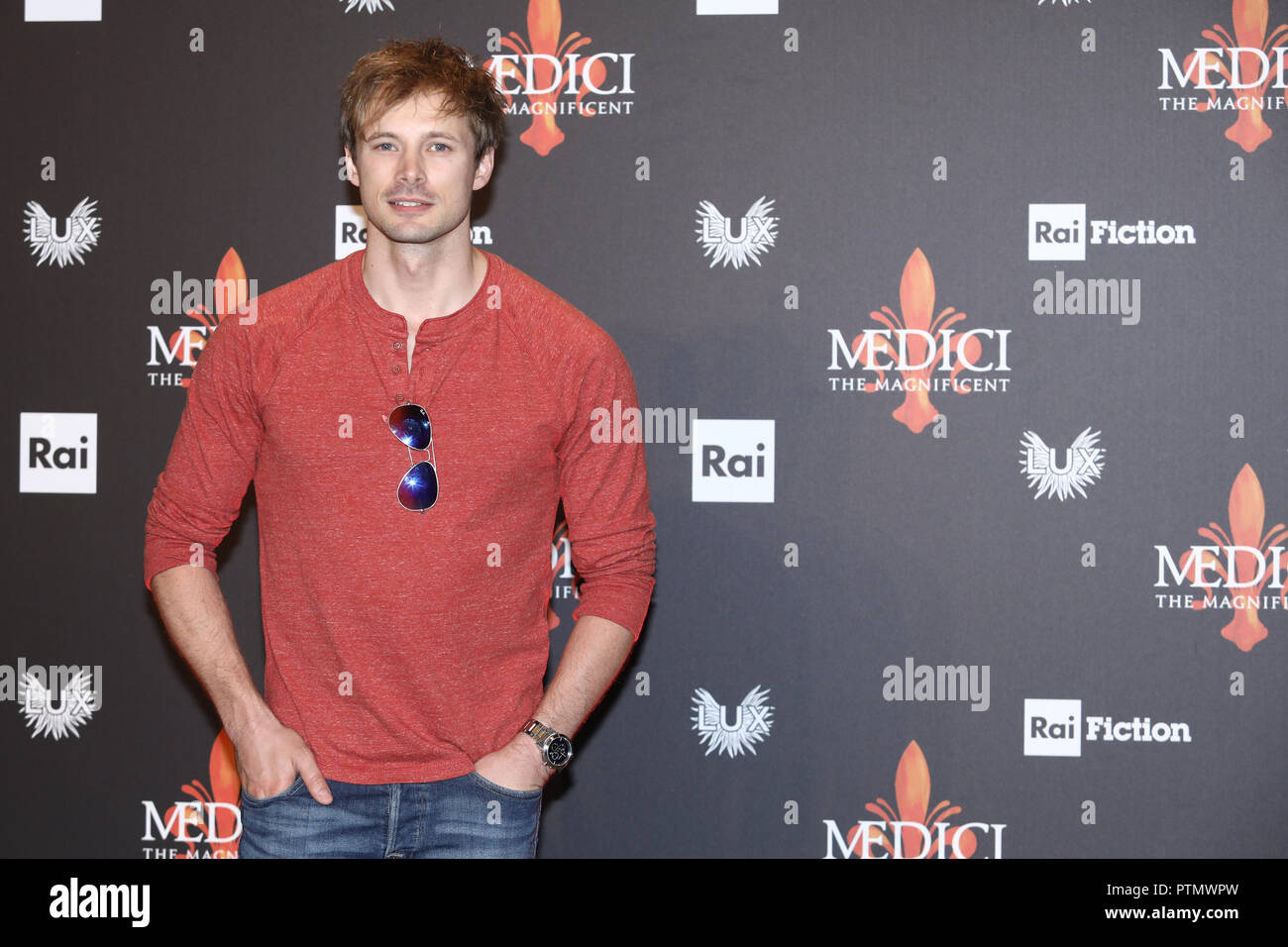 Florence, Palazzo Medici Riccardi, photocall tv series "Medici - The ...