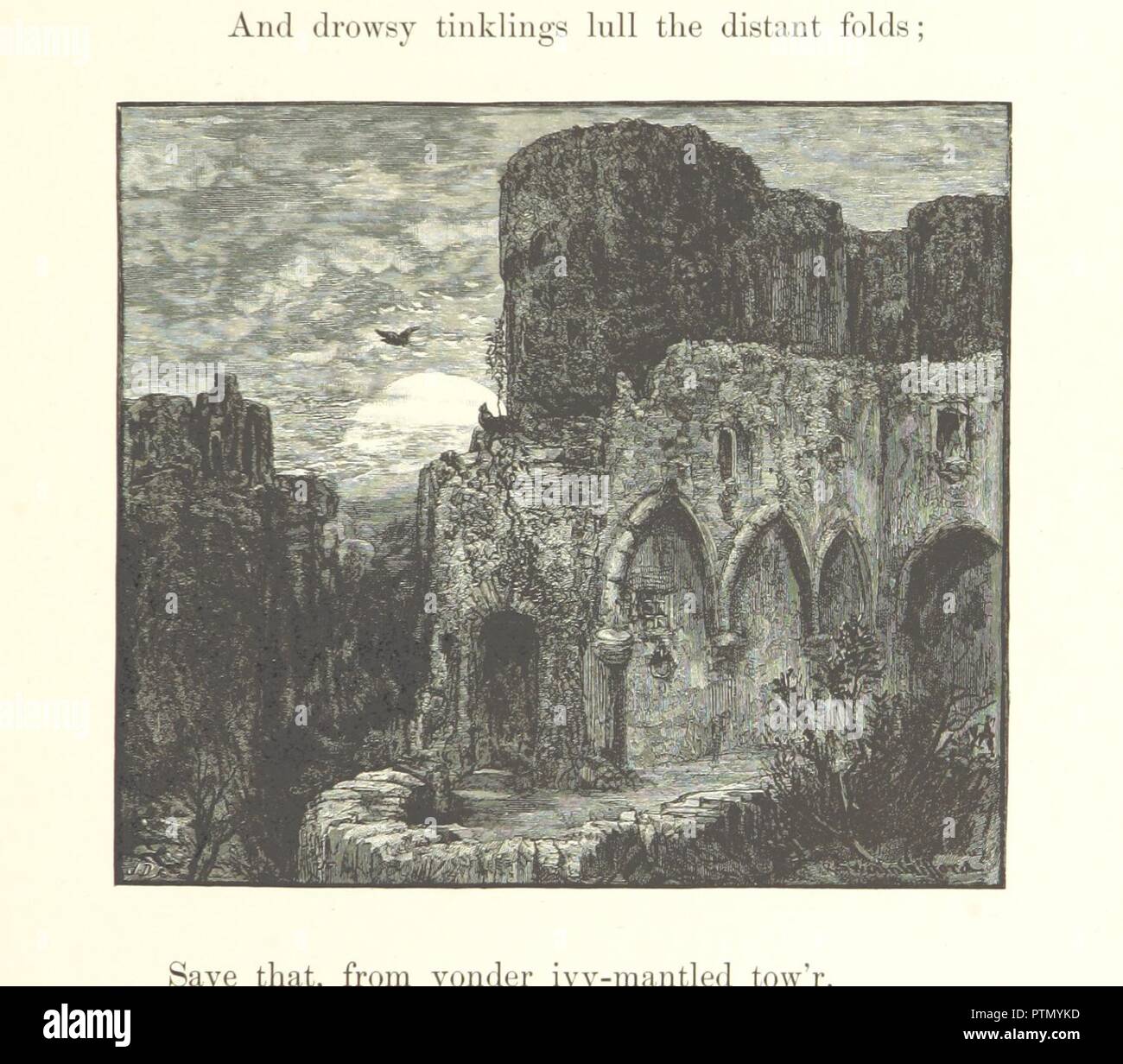 page 21 of 'An elegy written in a country churchyard . The artists ...