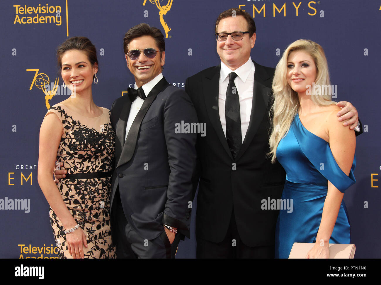 Kelly rizzo bob saget caitlin mchugh john stamos hi-res stock ...