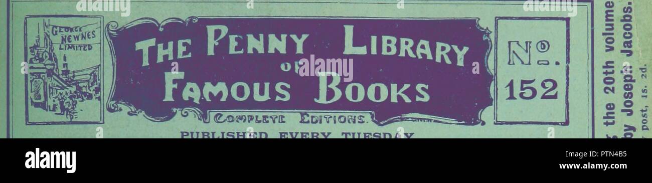 page 159 of 'The Penny Library of Famous Books' Stock Photo - Alamy
