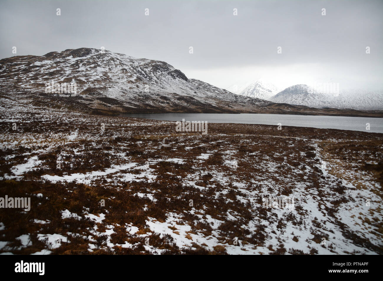 Black mount scotland snow hi-res stock photography and images - Alamy