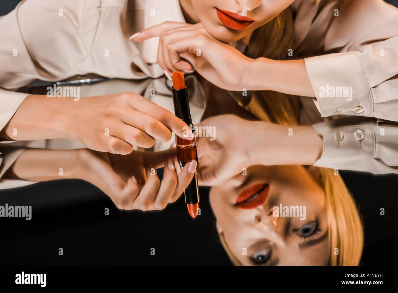 Lipstick surface hi-res stock photography and images - Alamy