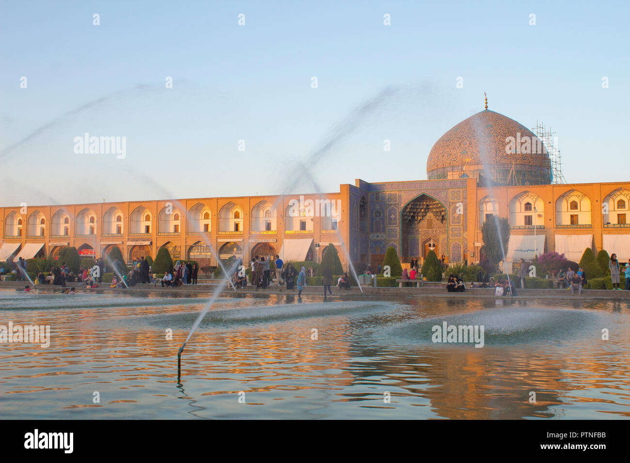 A historical place in Iran is Naghshe Jahan square Stock Photo - Alamy
