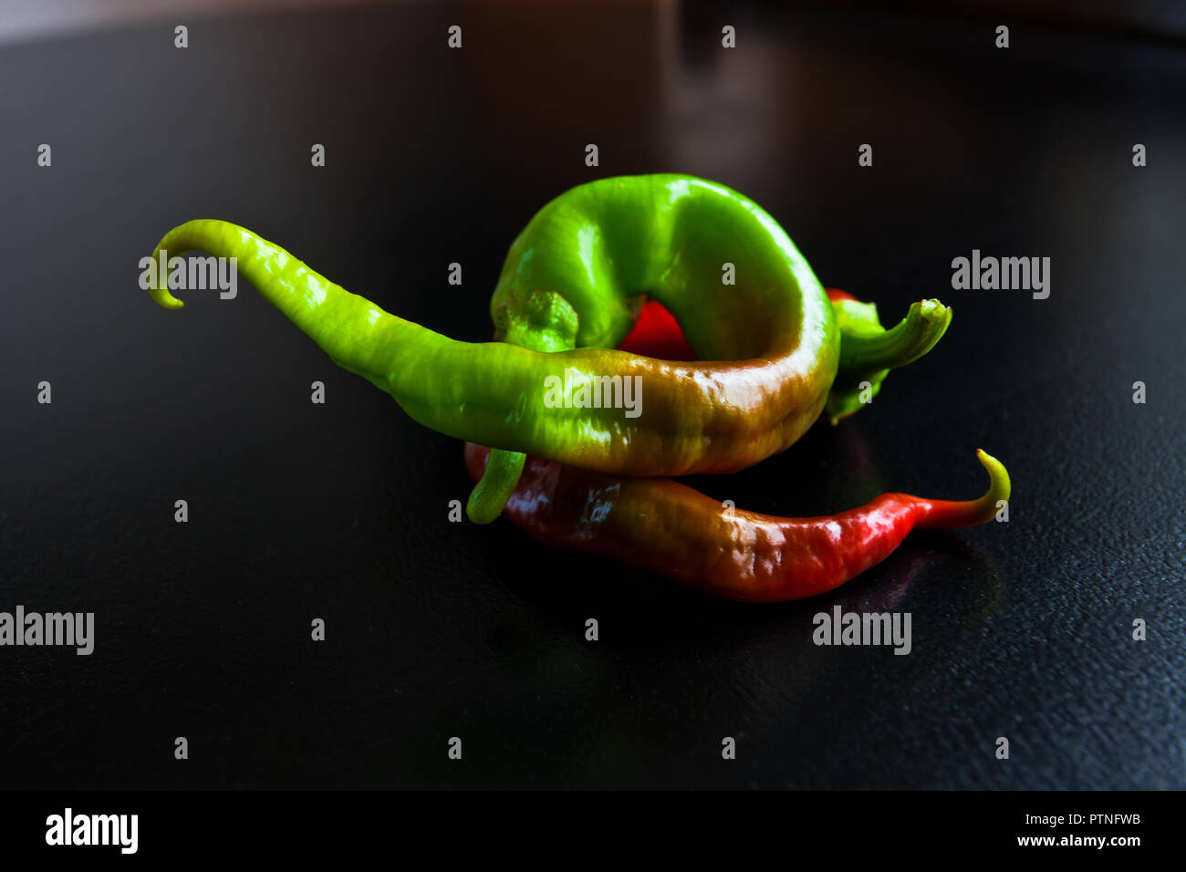 Peppers shapes hi-res stock photography and images - Alamy
