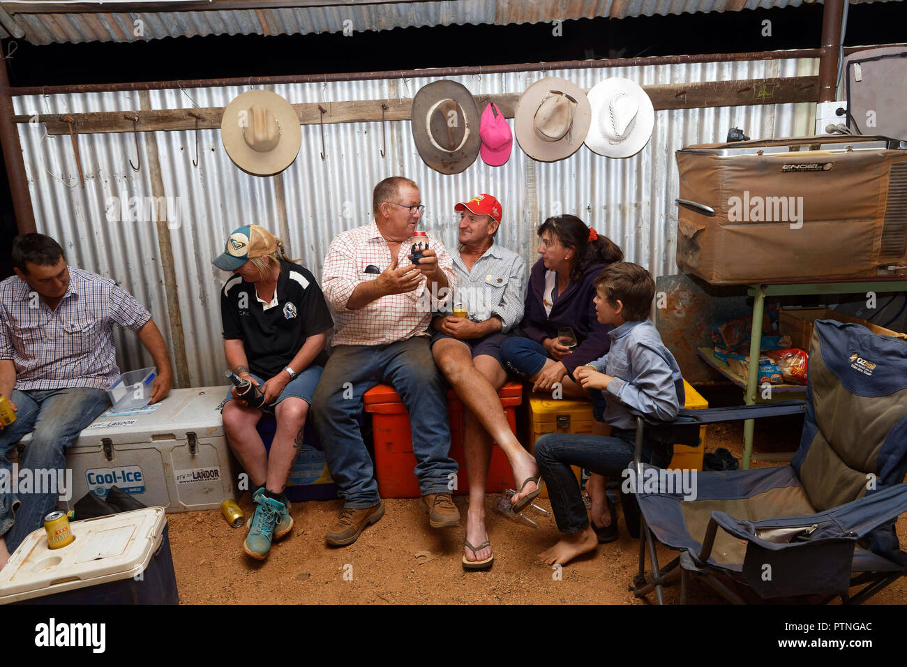 The 97th running of the annual bush races at Landor, over 1000km north ...