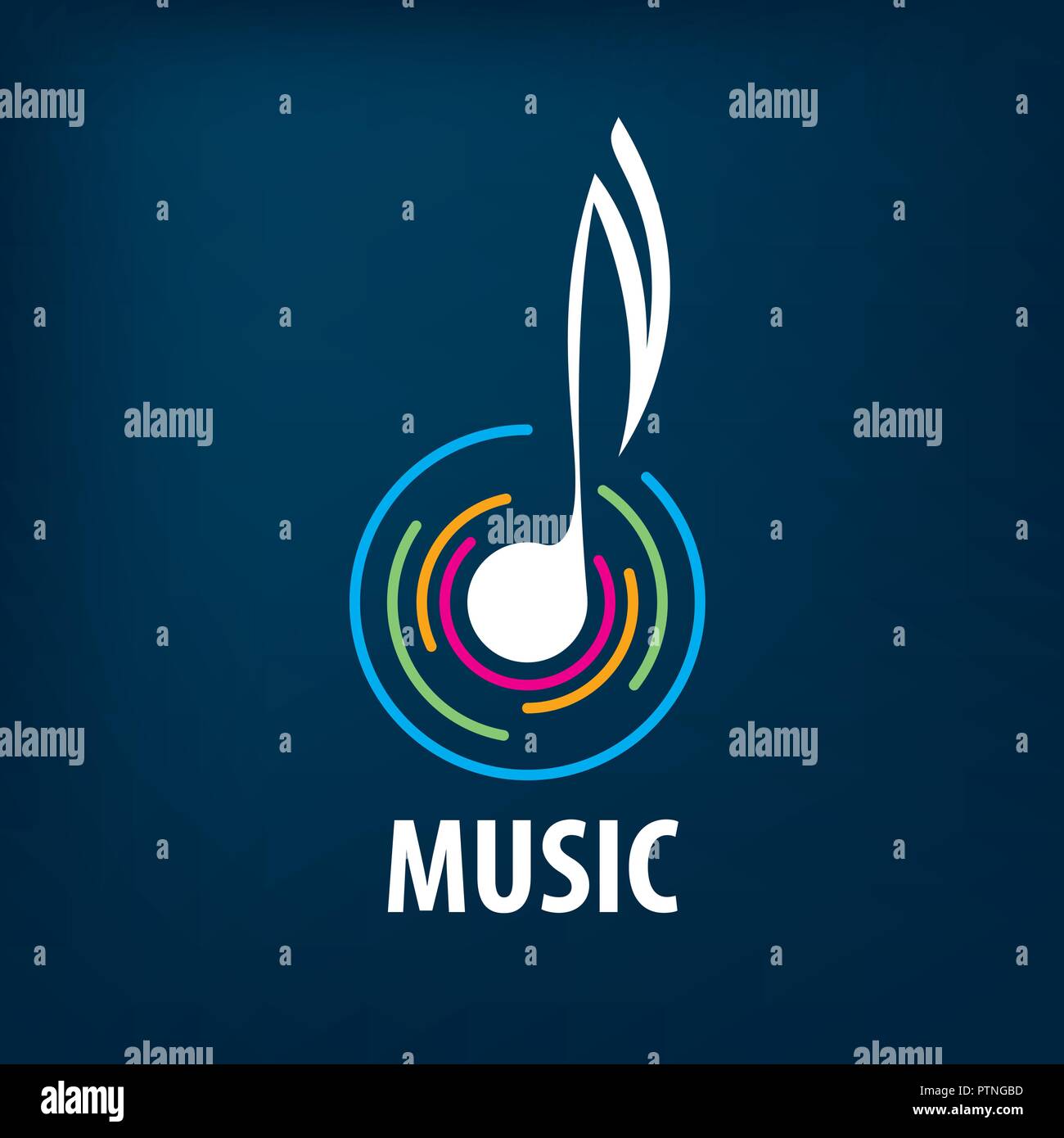 Vector sign music. Illustration of musical notes Stock Vector Image ...