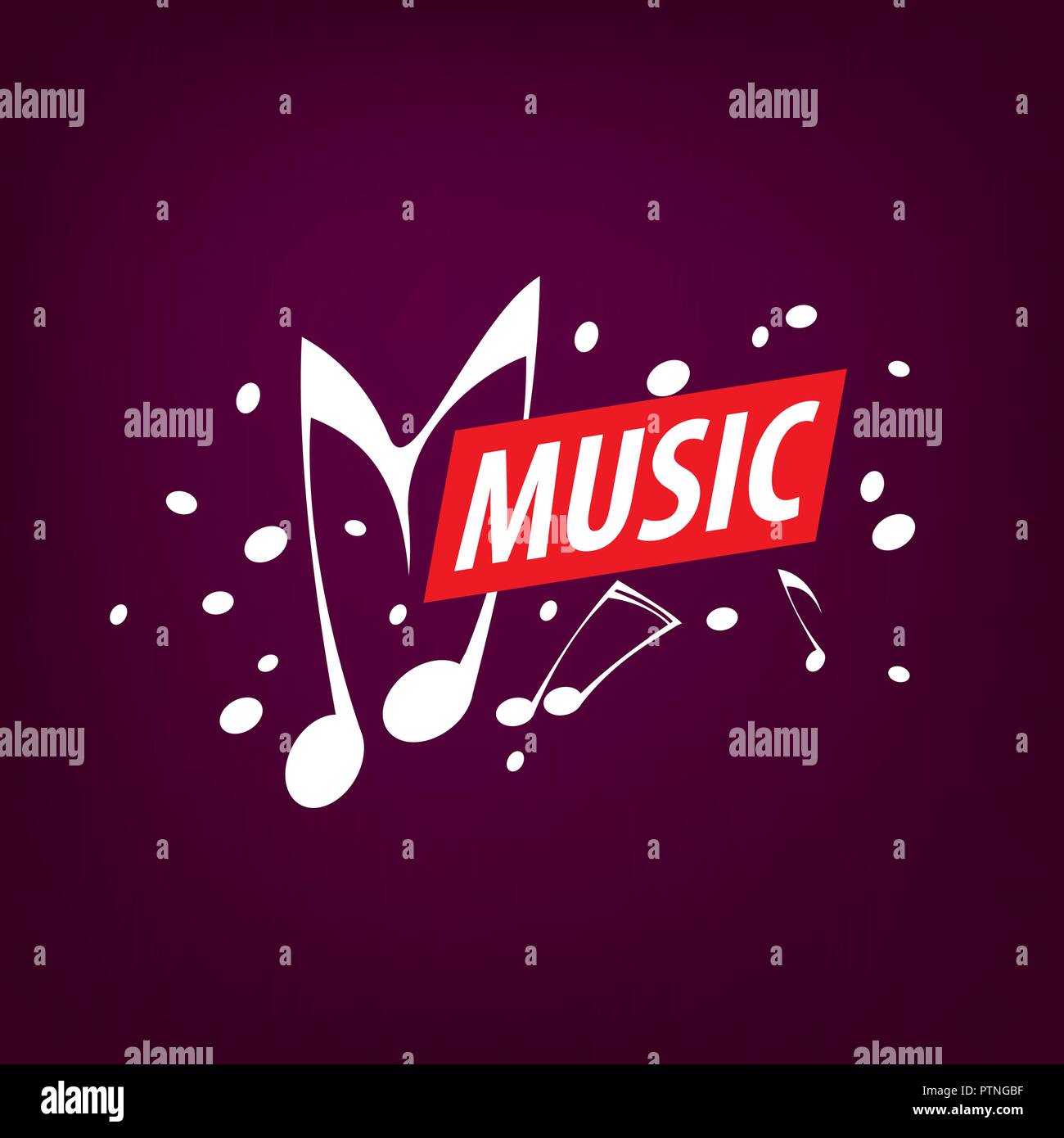 Vector sign music. Illustration of musical notes Stock Vector Image ...