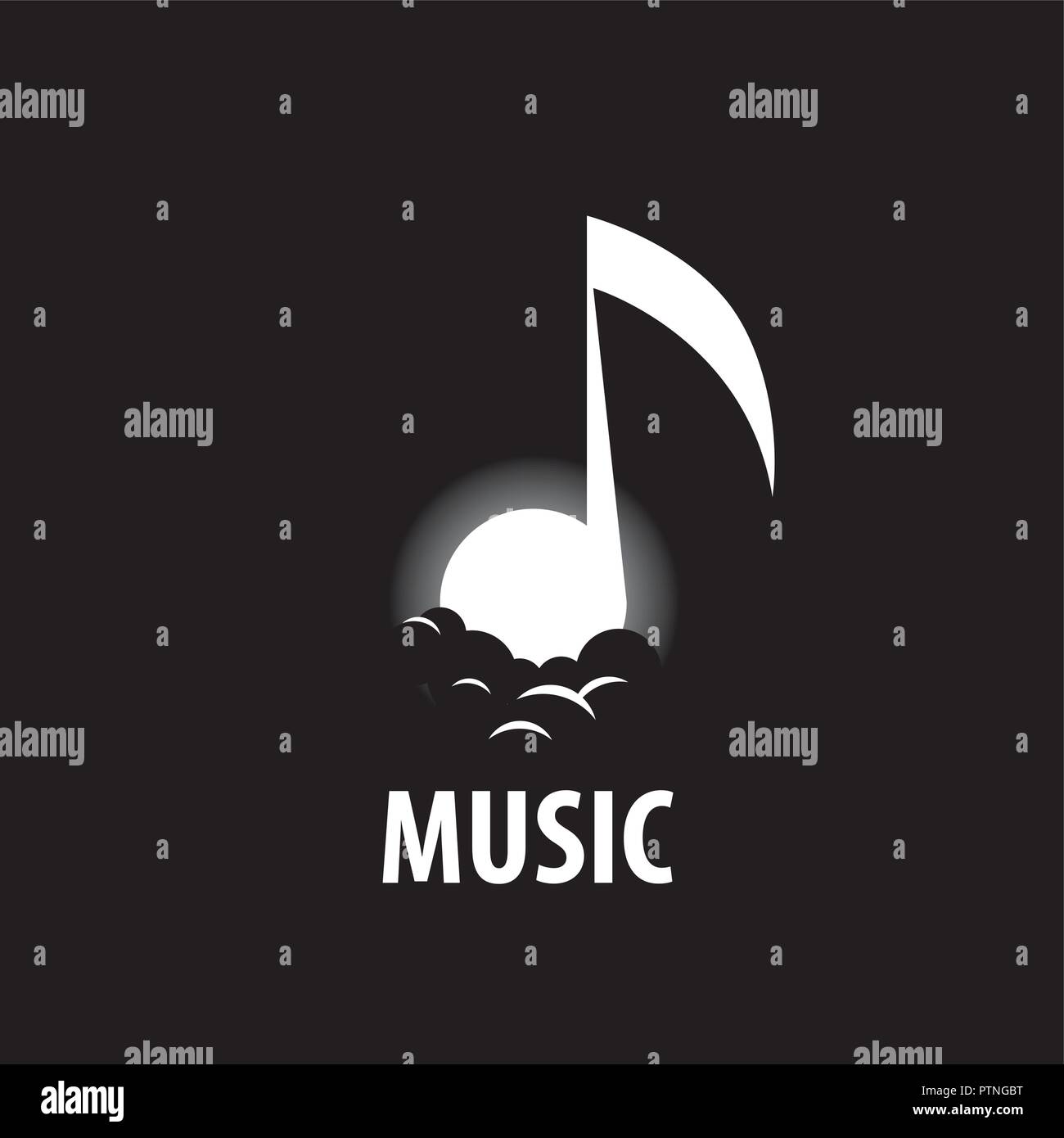 Vector sign music. Illustration of musical notes Stock Vector Image ...