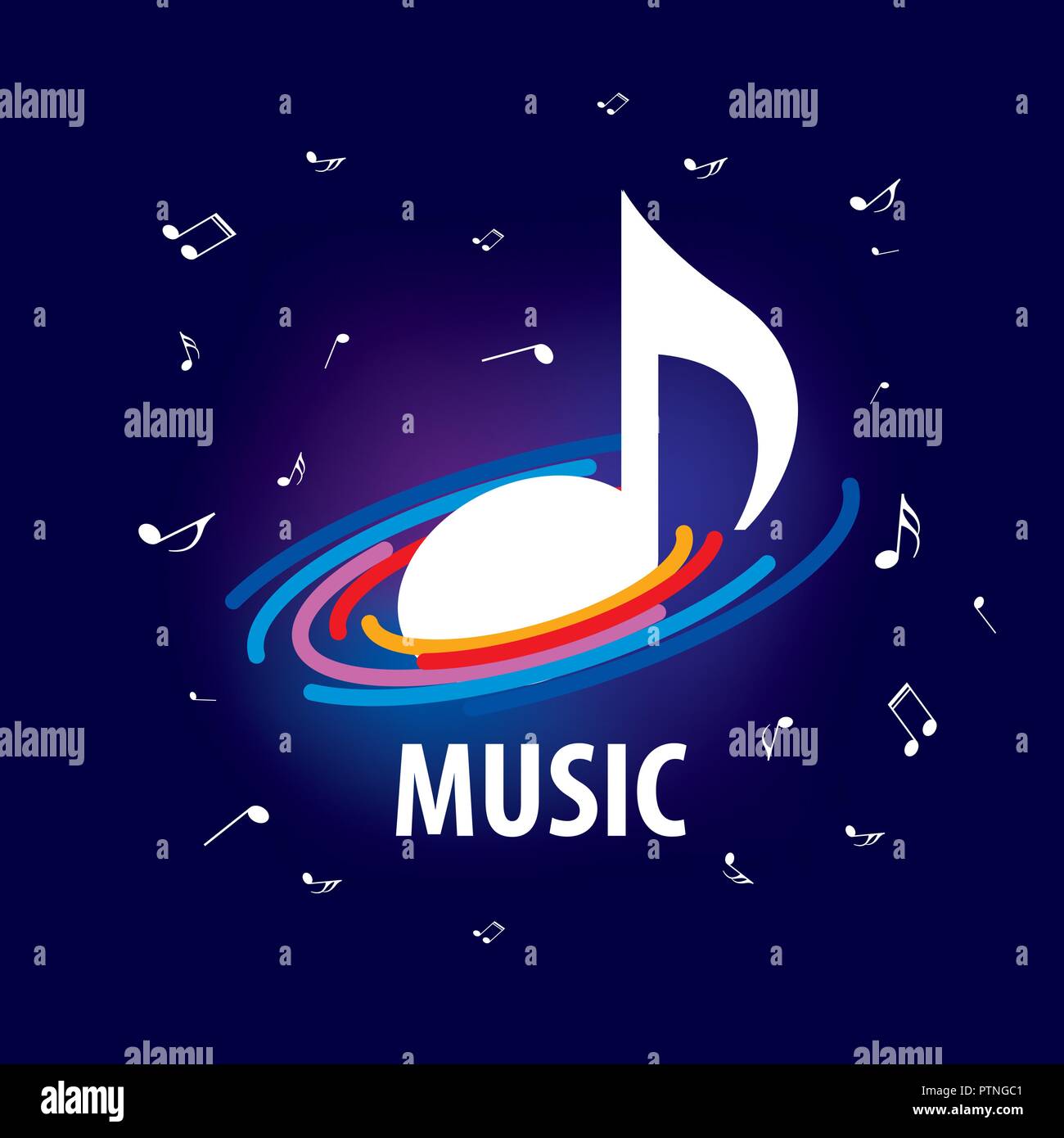 Vector sign music. Illustration of musical notes Stock Vector Image ...