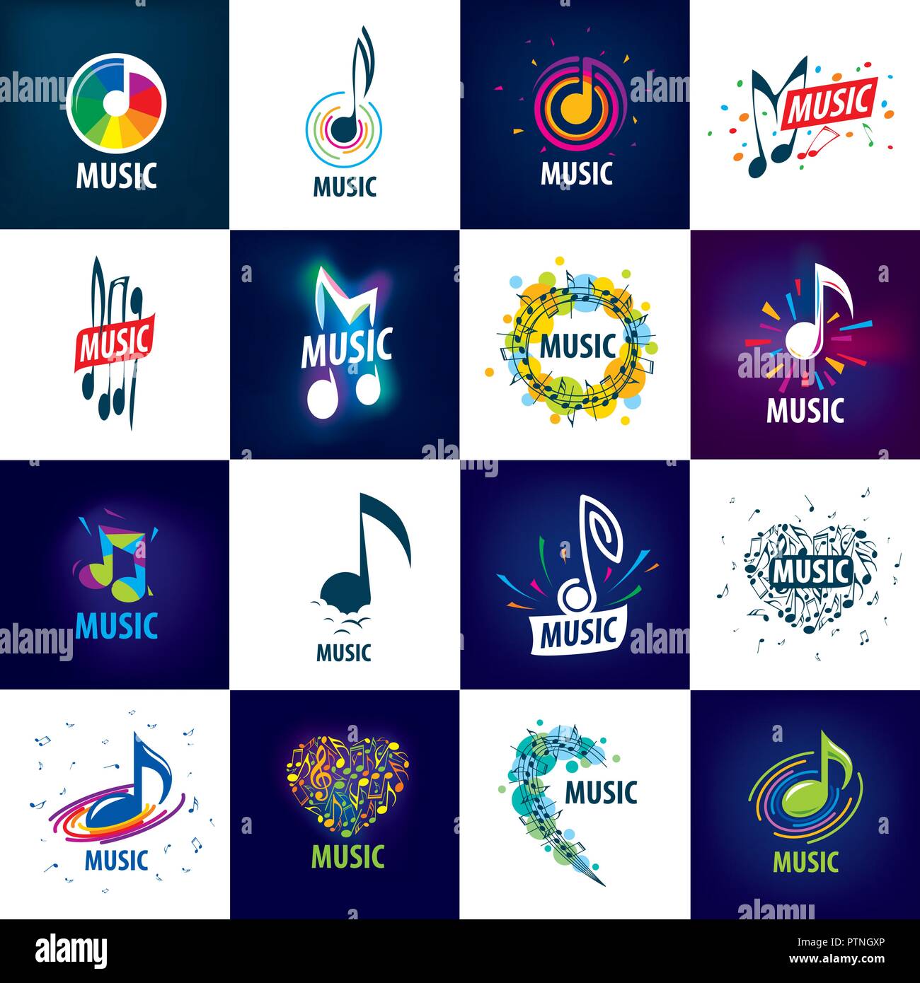 Vector sign music. Illustration of musical notes Stock Vector Image ...