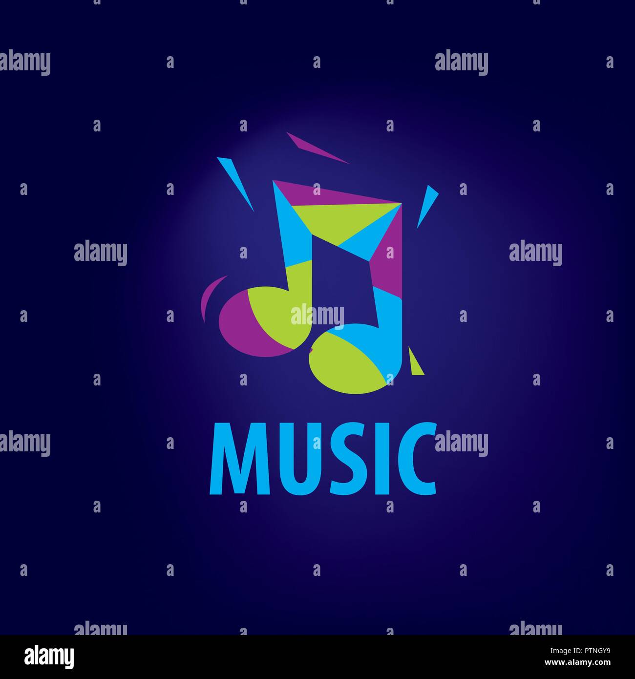Vector sign music. Illustration of musical notes Stock Vector Image ...