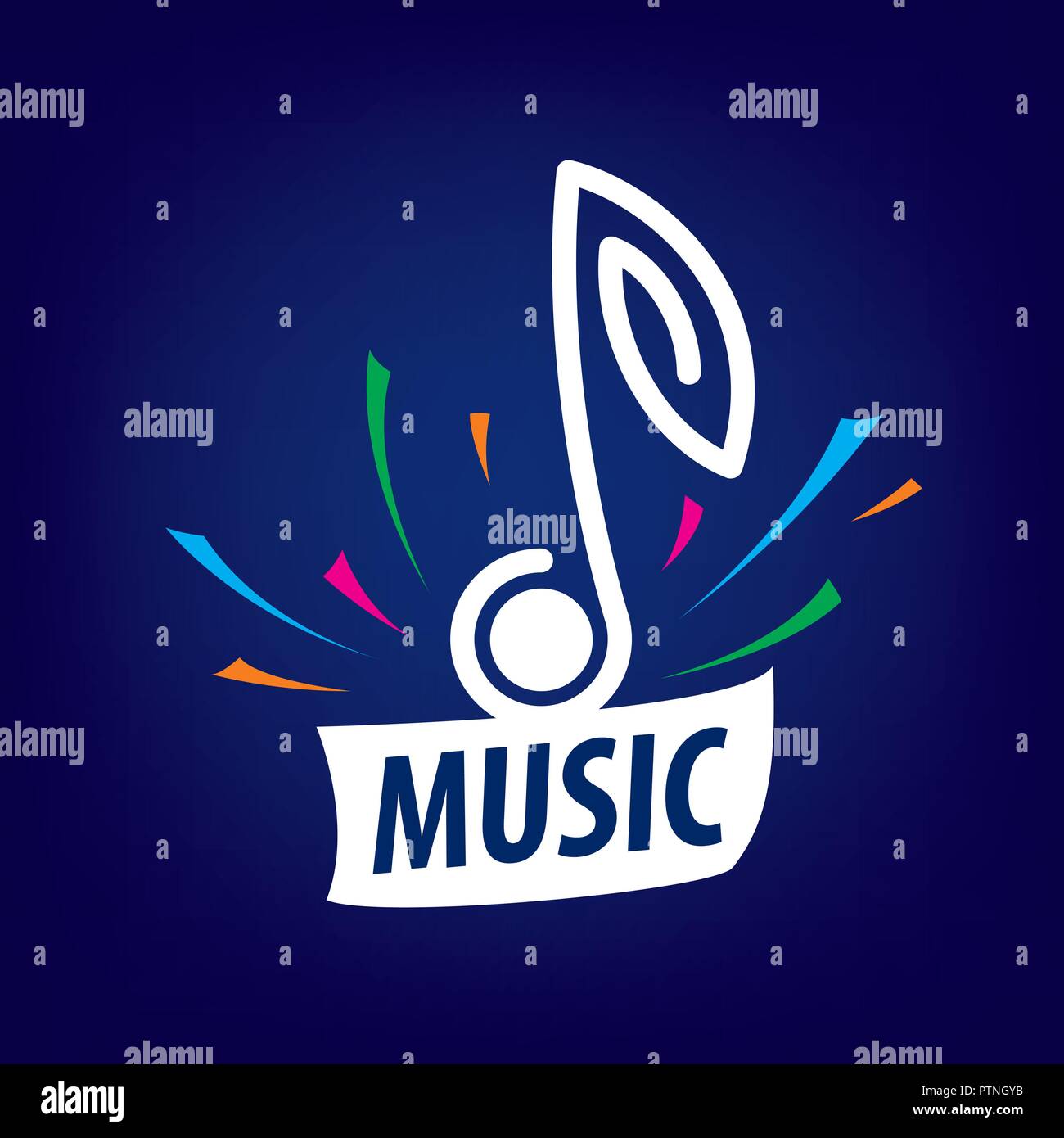 Vector sign music. Illustration of musical notes Stock Vector Image ...