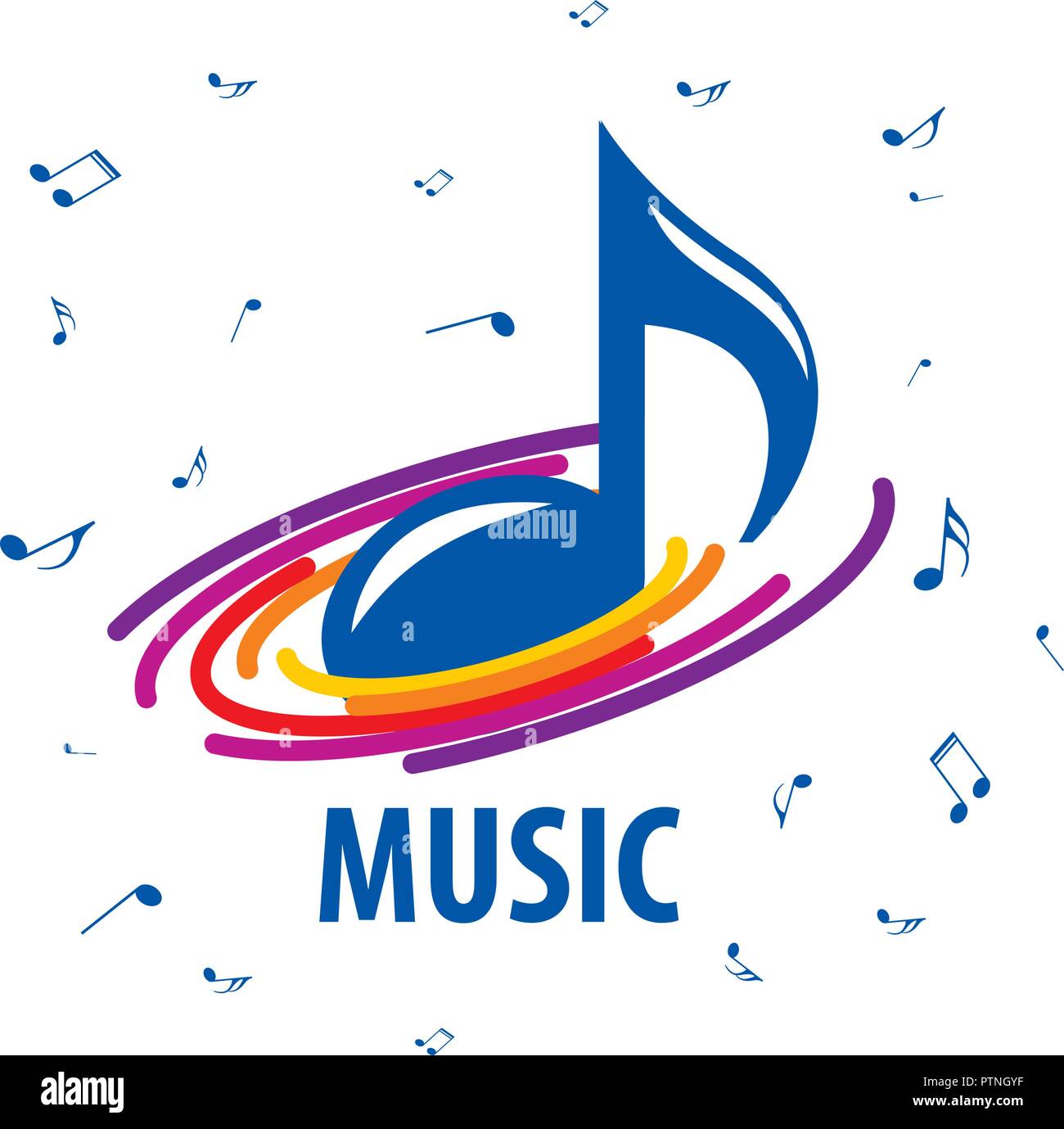 Vector sign music. Illustration of musical notes Stock Vector Image ...