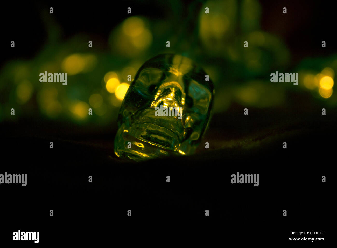 Human skull with light bulb hi-res stock photography and images - Alamy