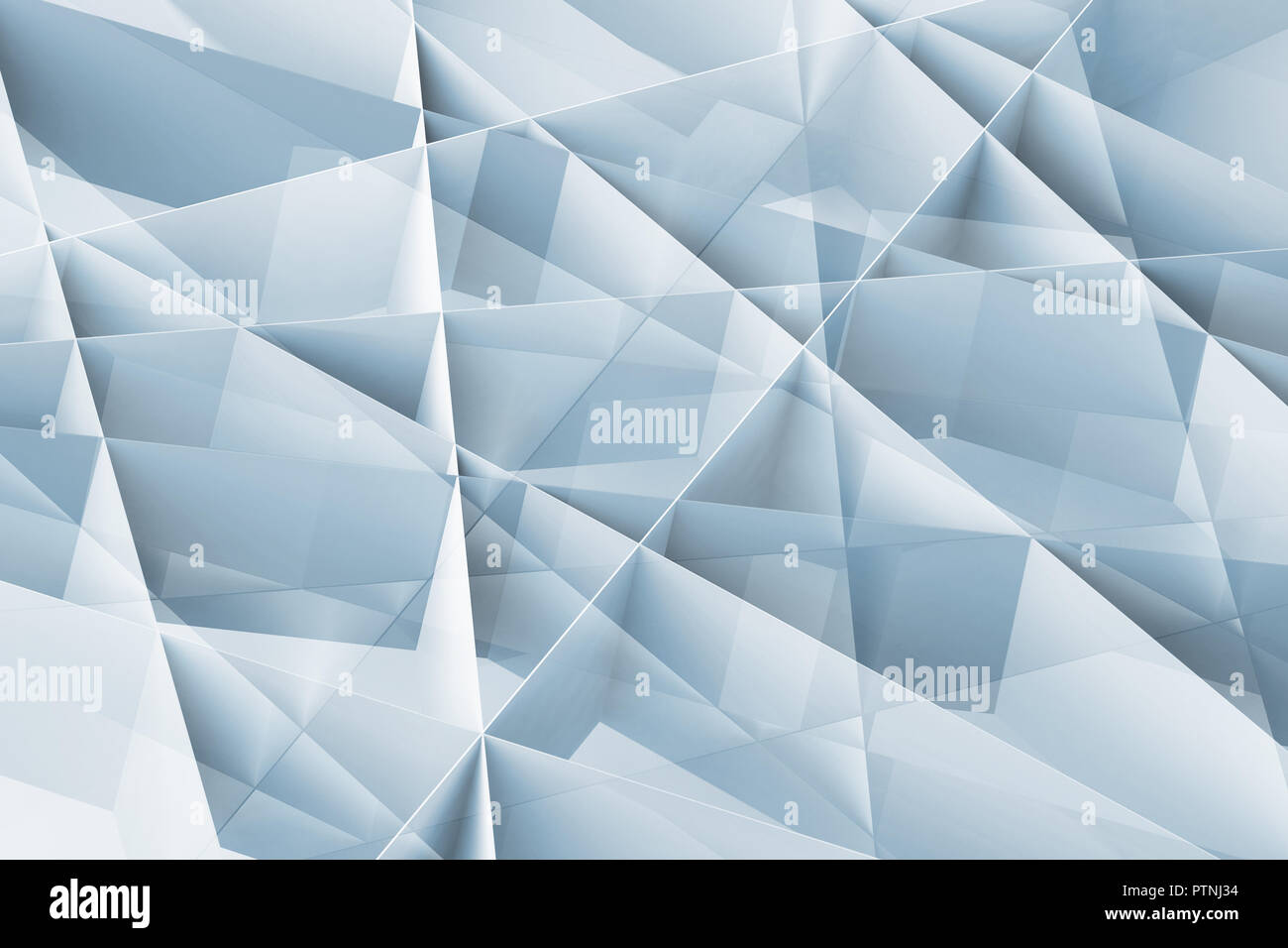 Intersected blue stripes pattern. Abstract digital background, 3d ...