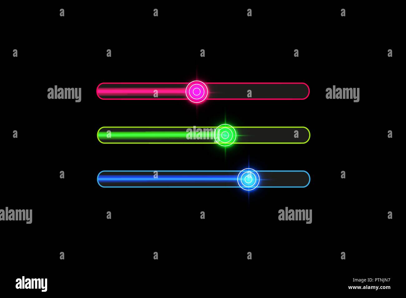 Completion steps Stock Vector Images - Alamy
