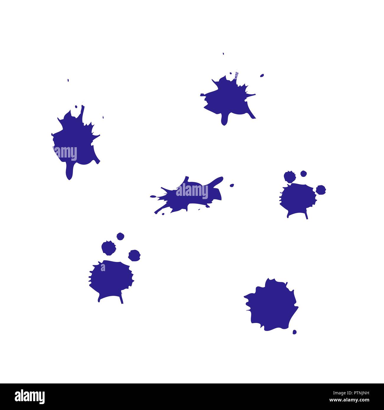 Ink blot art Stock Vector Images - Alamy