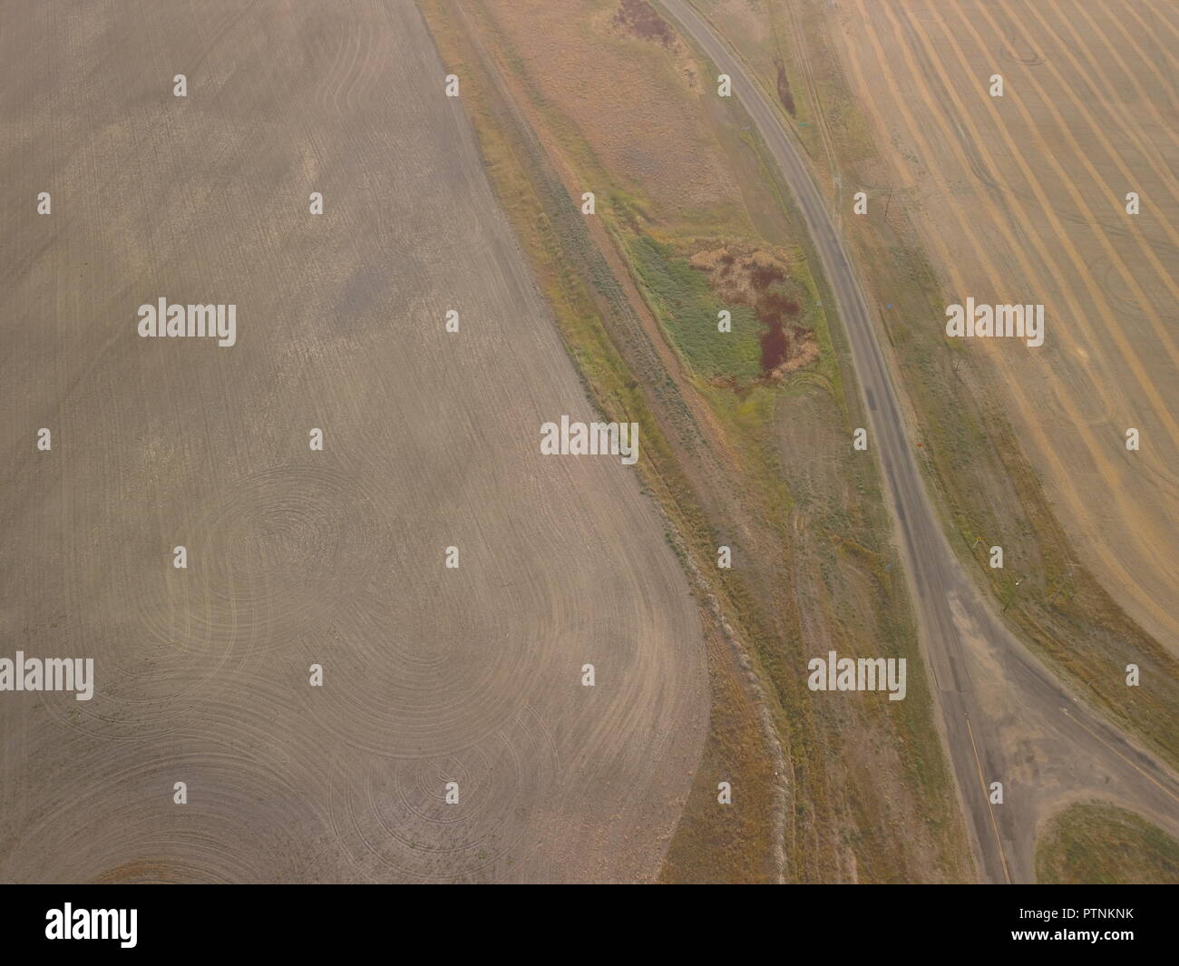 Abstract. Farm Field. Saskatchewan, Canada, Palliser Triangle, Brian ...