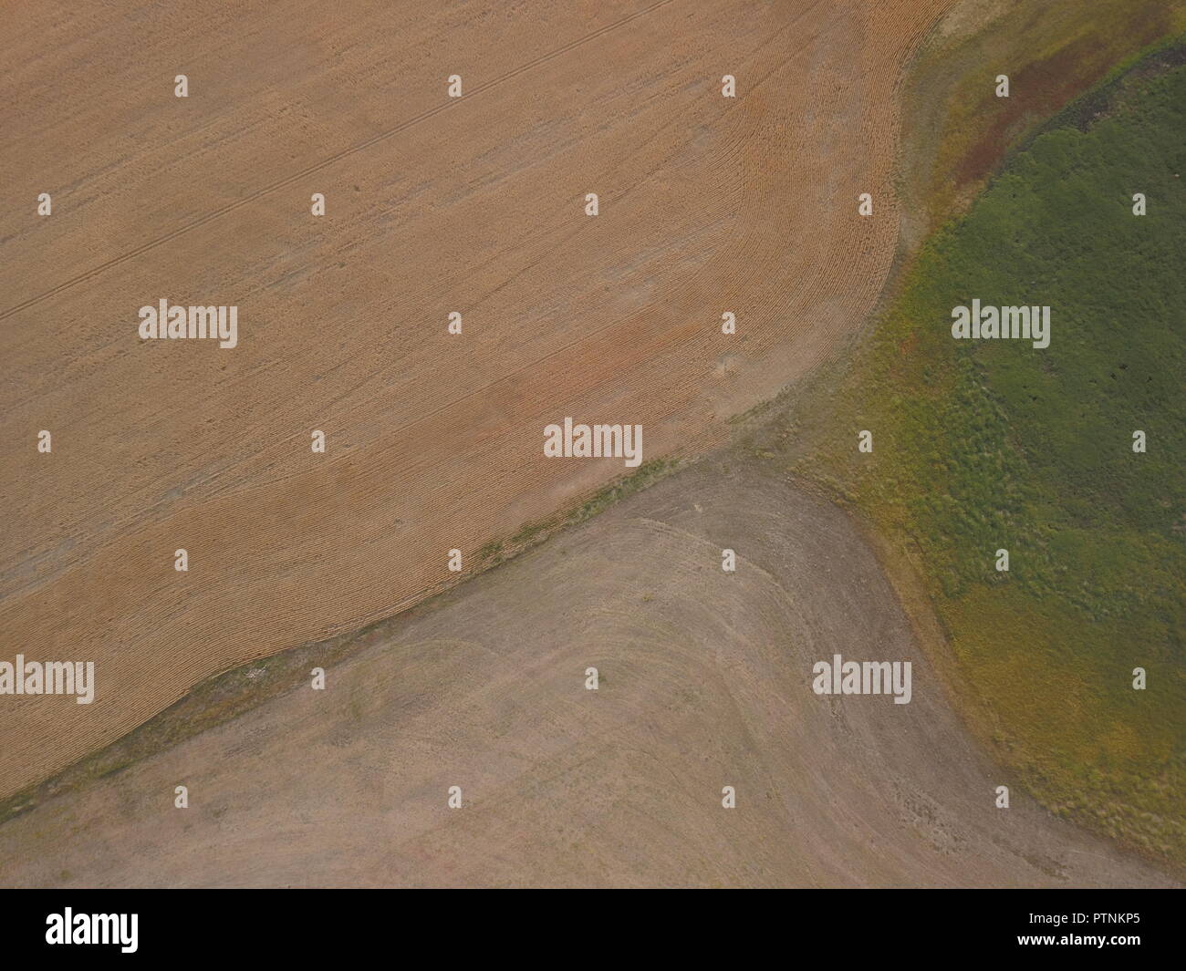 Saskatchewan wheat fields aerial hi-res stock photography and images ...