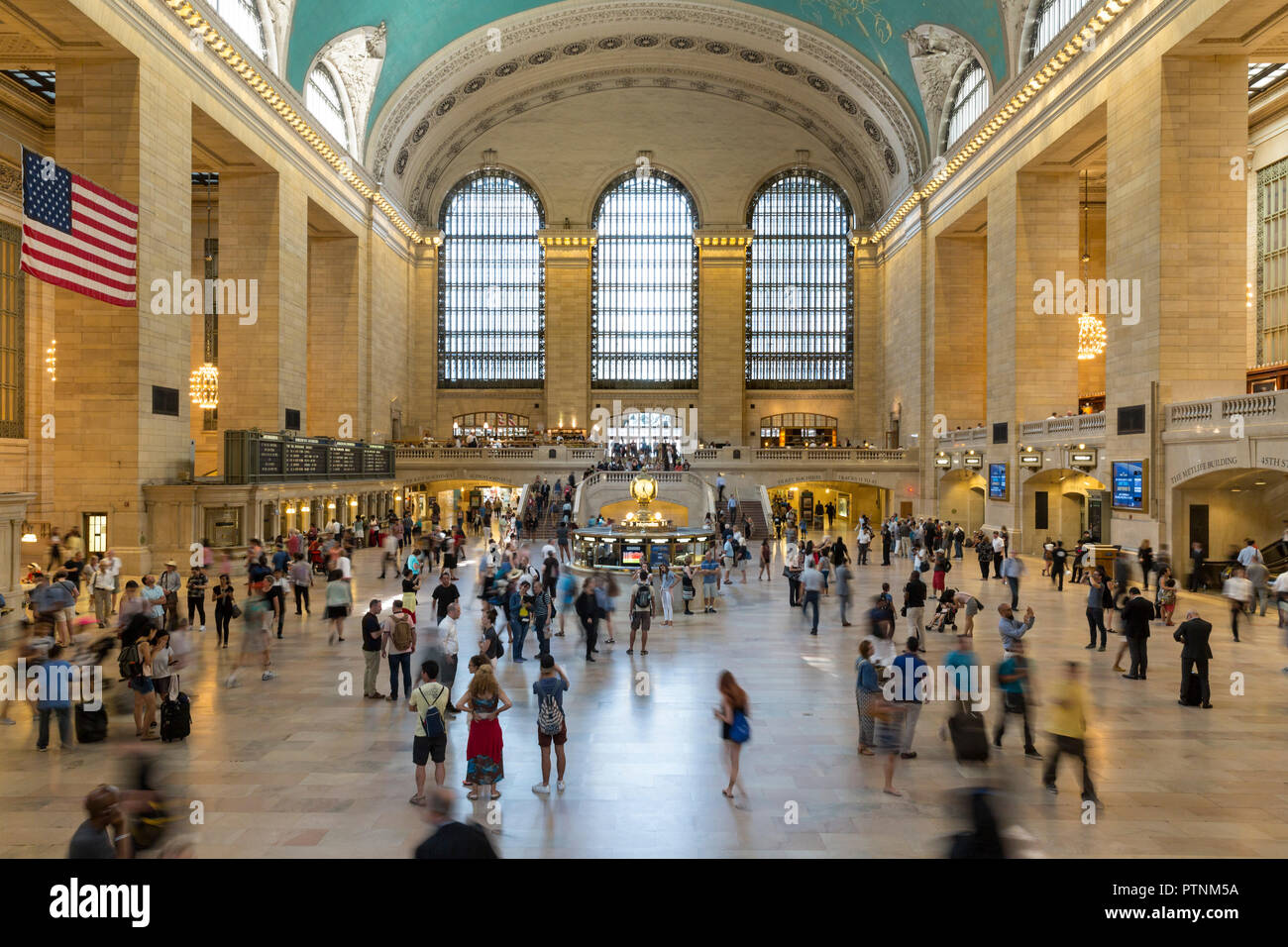 Grand Concourse, Grand Central Terminal. Aug, 2016. New York City, U.S ...