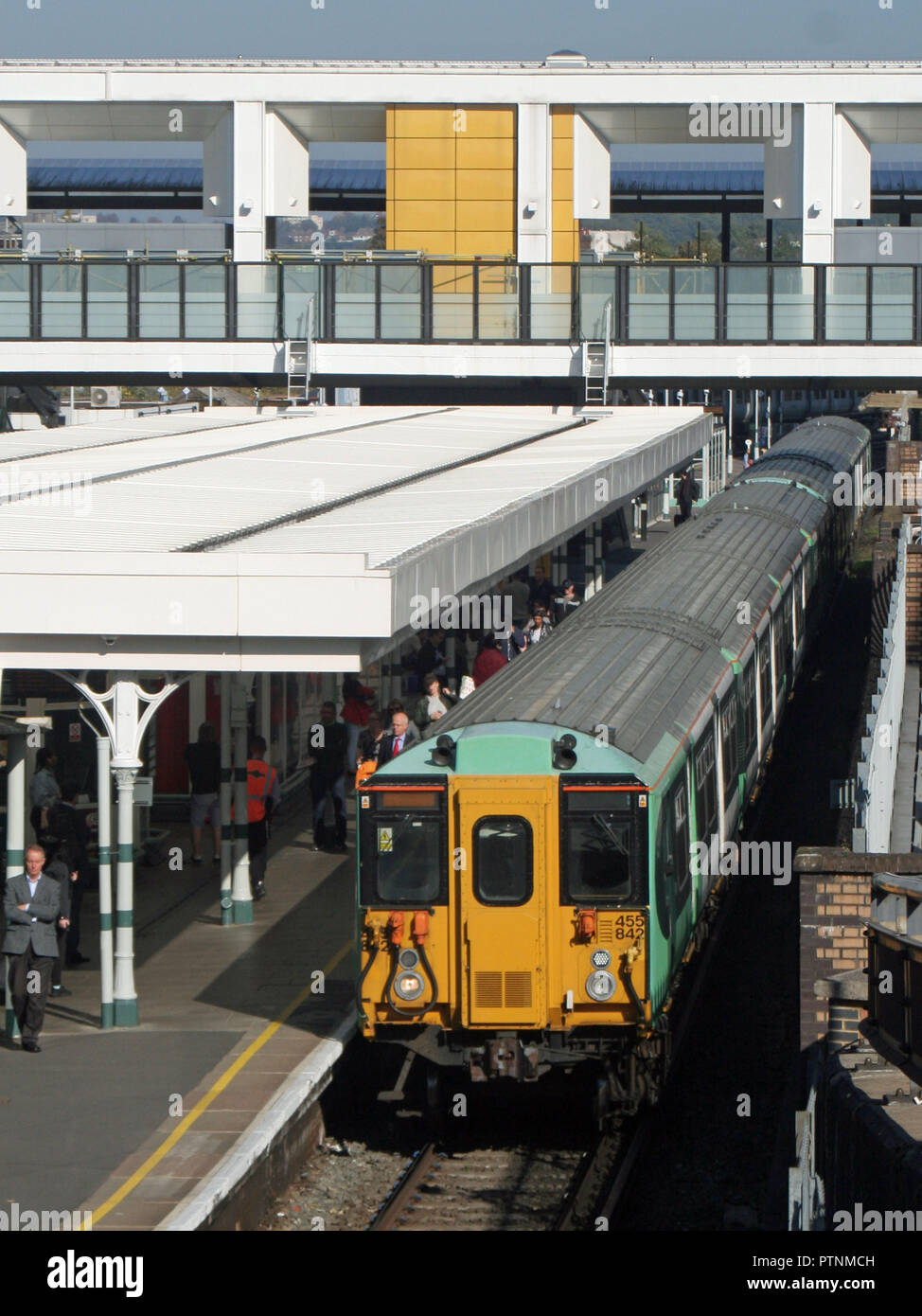 Electric Multiple Units in action Stock Photo - Alamy