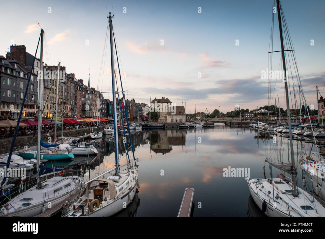 Honfleur harbour ship hi-res stock photography and images - Alamy