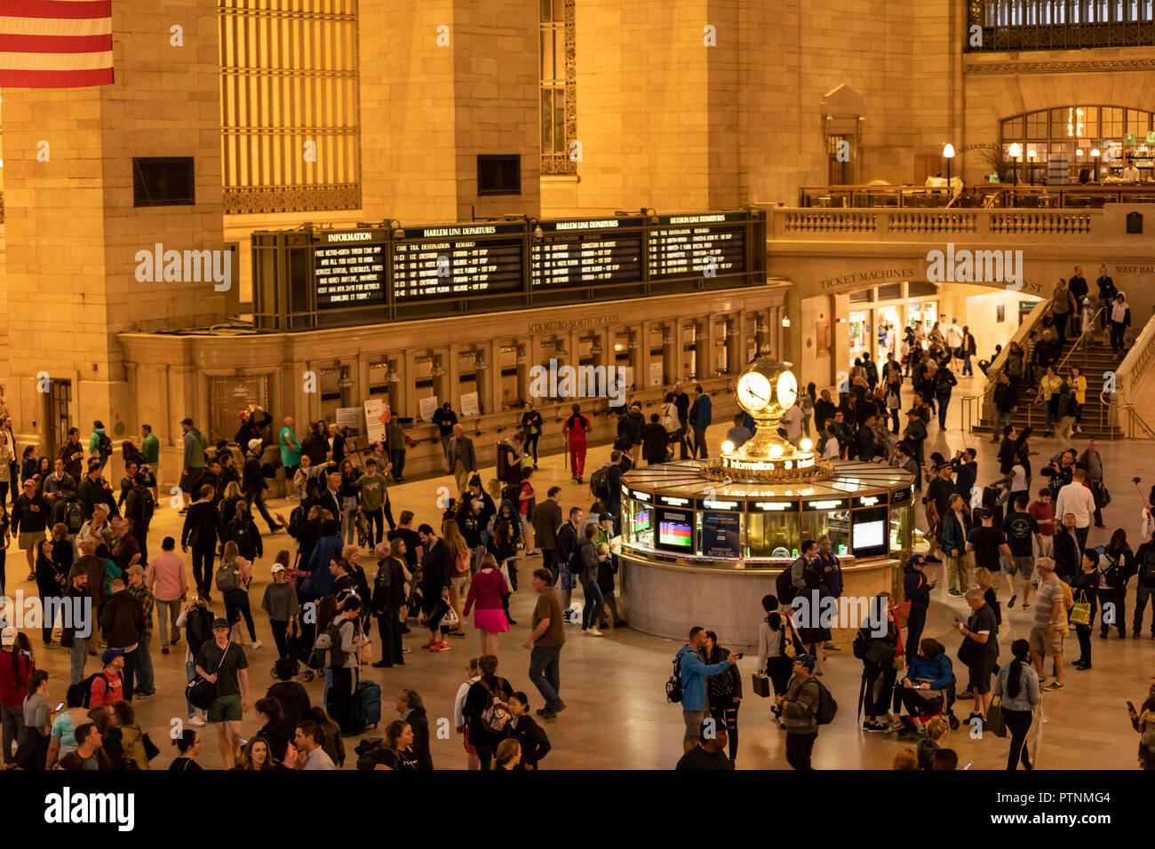 Grand Concourse, Grand Central Terminal. New York City, U.S.A Stock ...