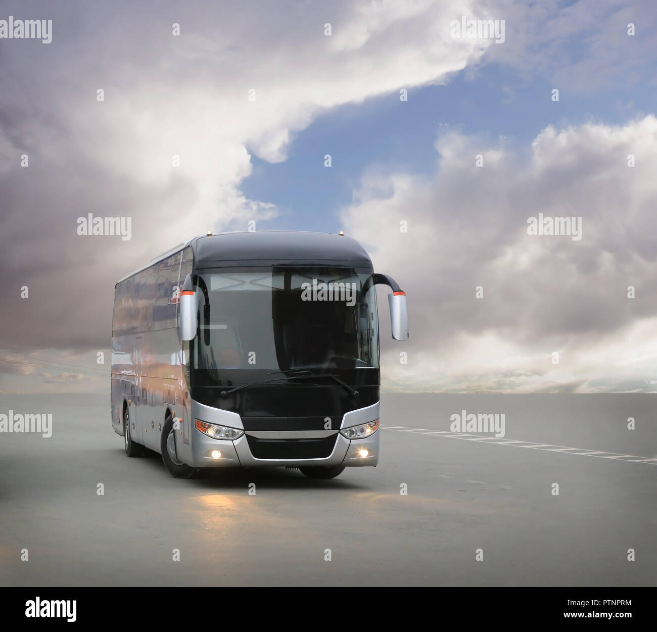 Modern bus transportation hi-res stock photography and images - Alamy