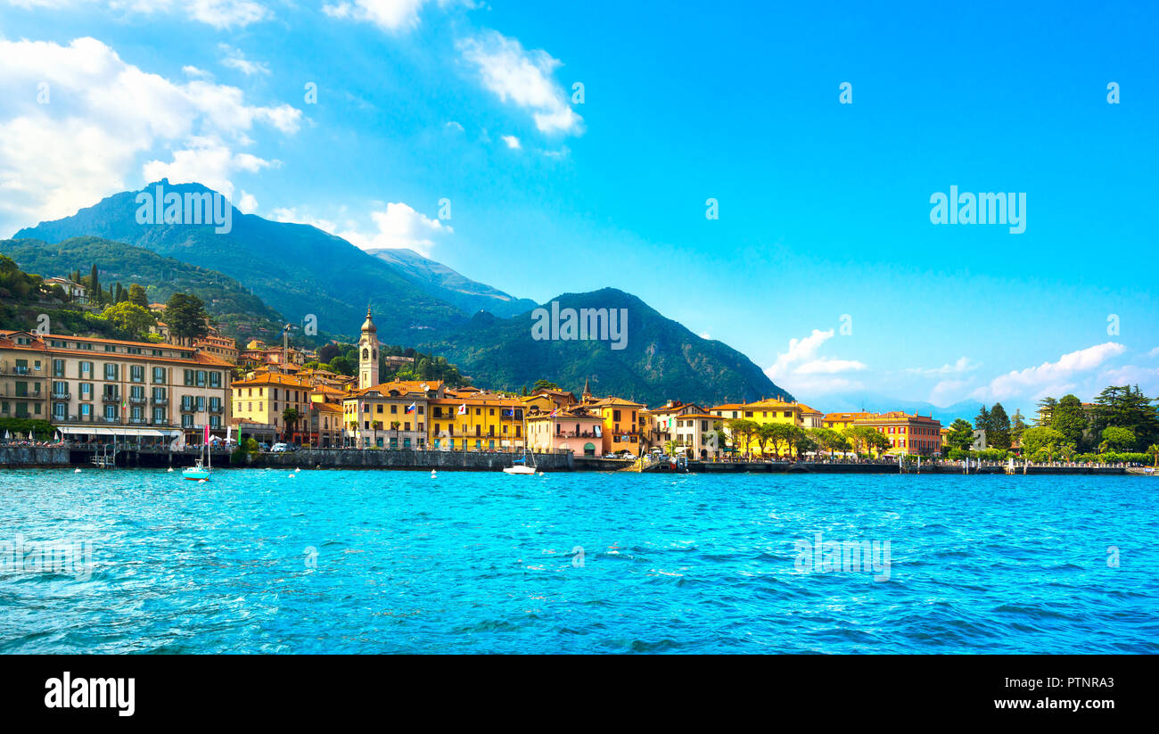 Town lakeside menaggio lake como hi-res stock photography and images ...