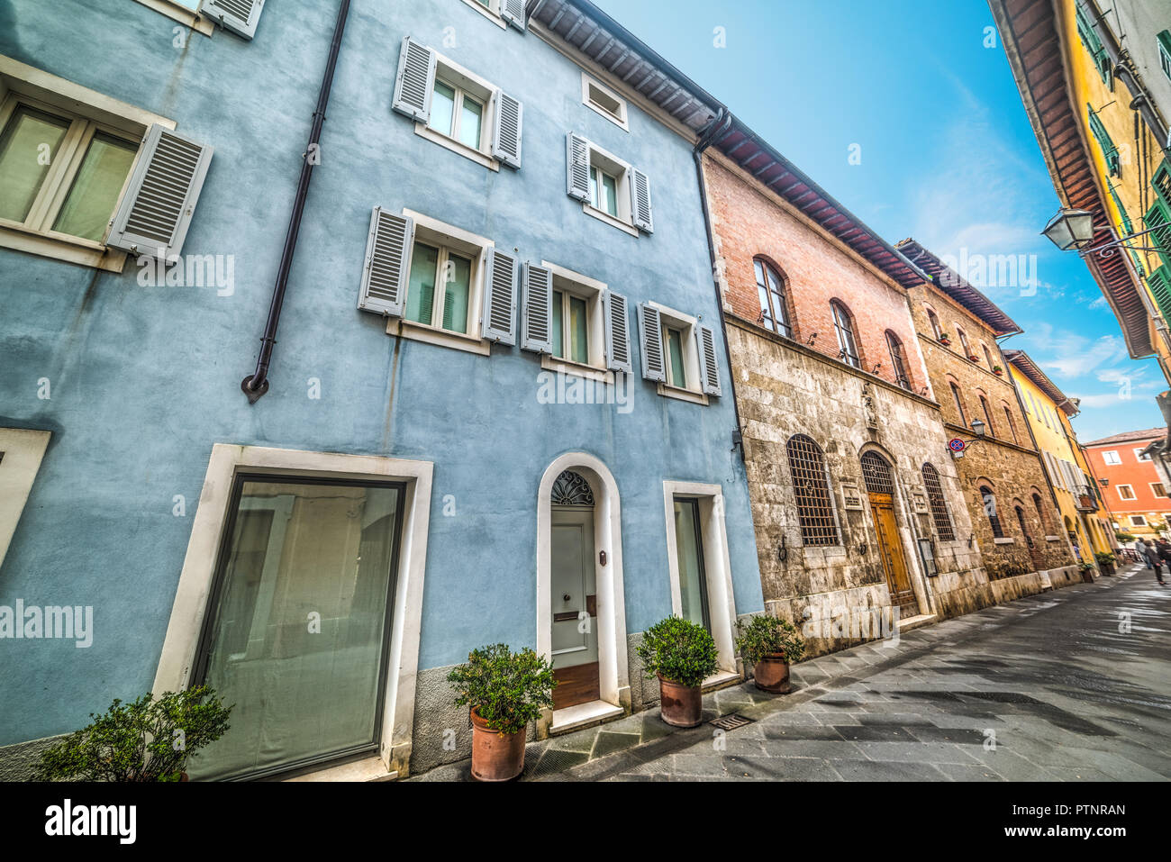 ancient buildings in Tuscany Stock Photo - Alamy