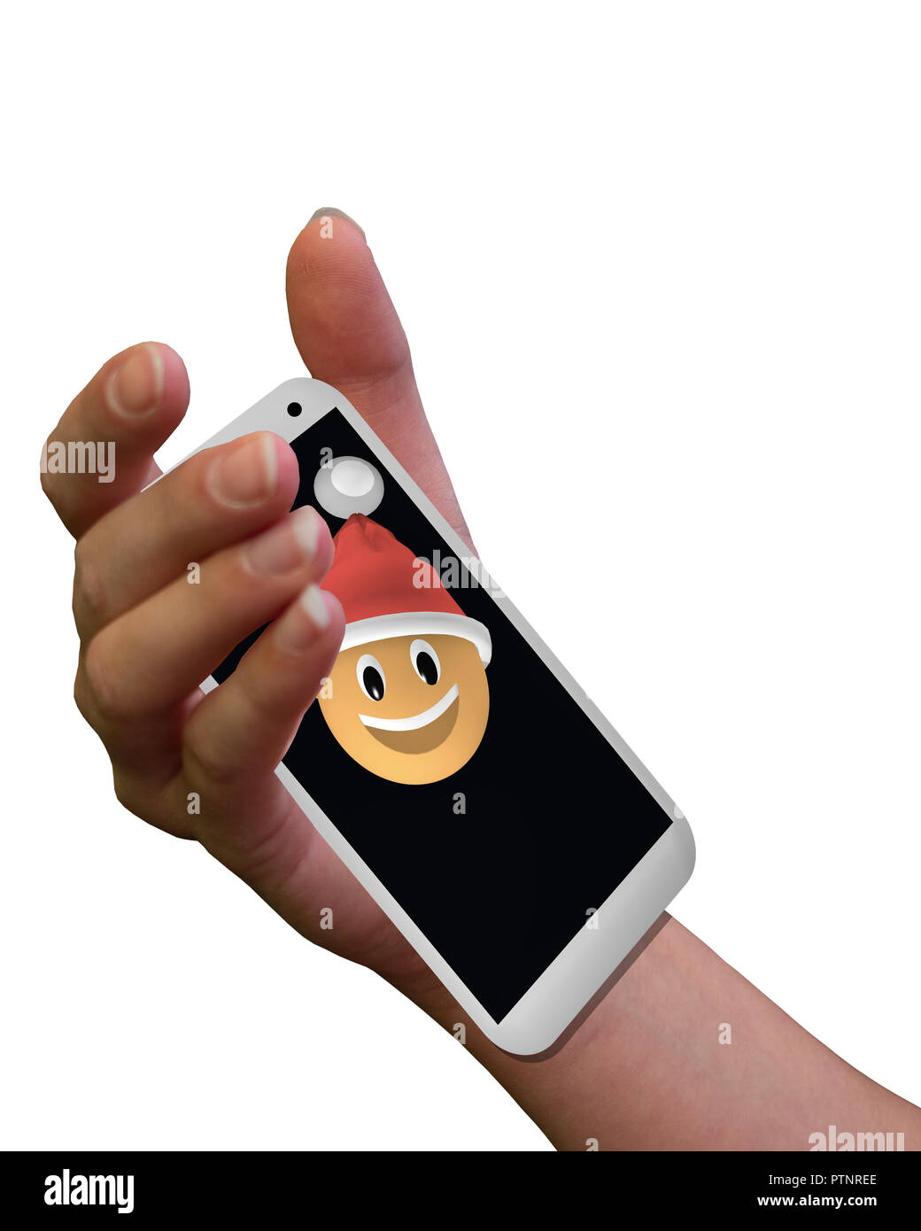 Emoticon smartphone hi-res stock photography and images - Alamy