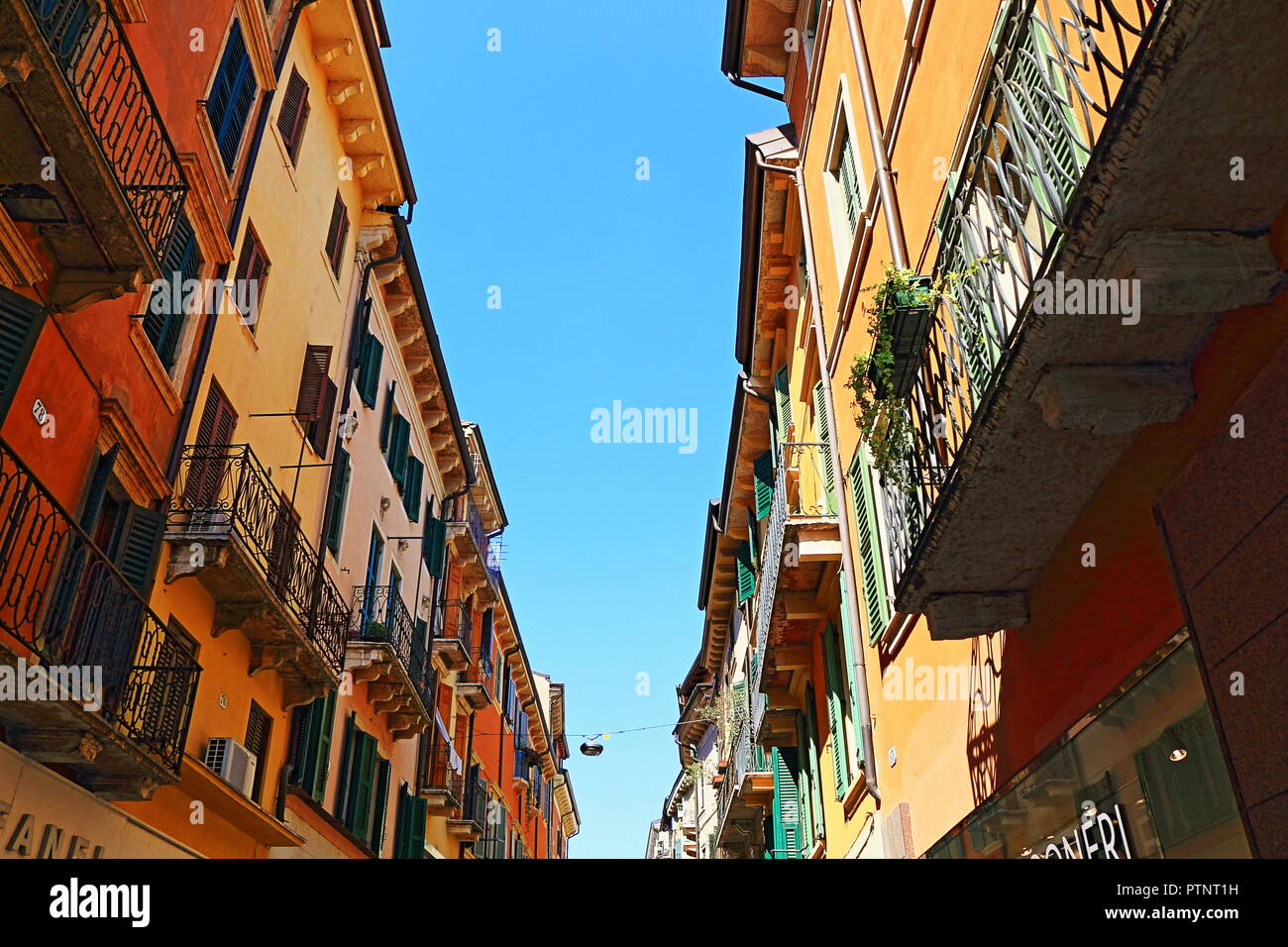 Narrow shopping street old town nice hi-res stock photography and ...