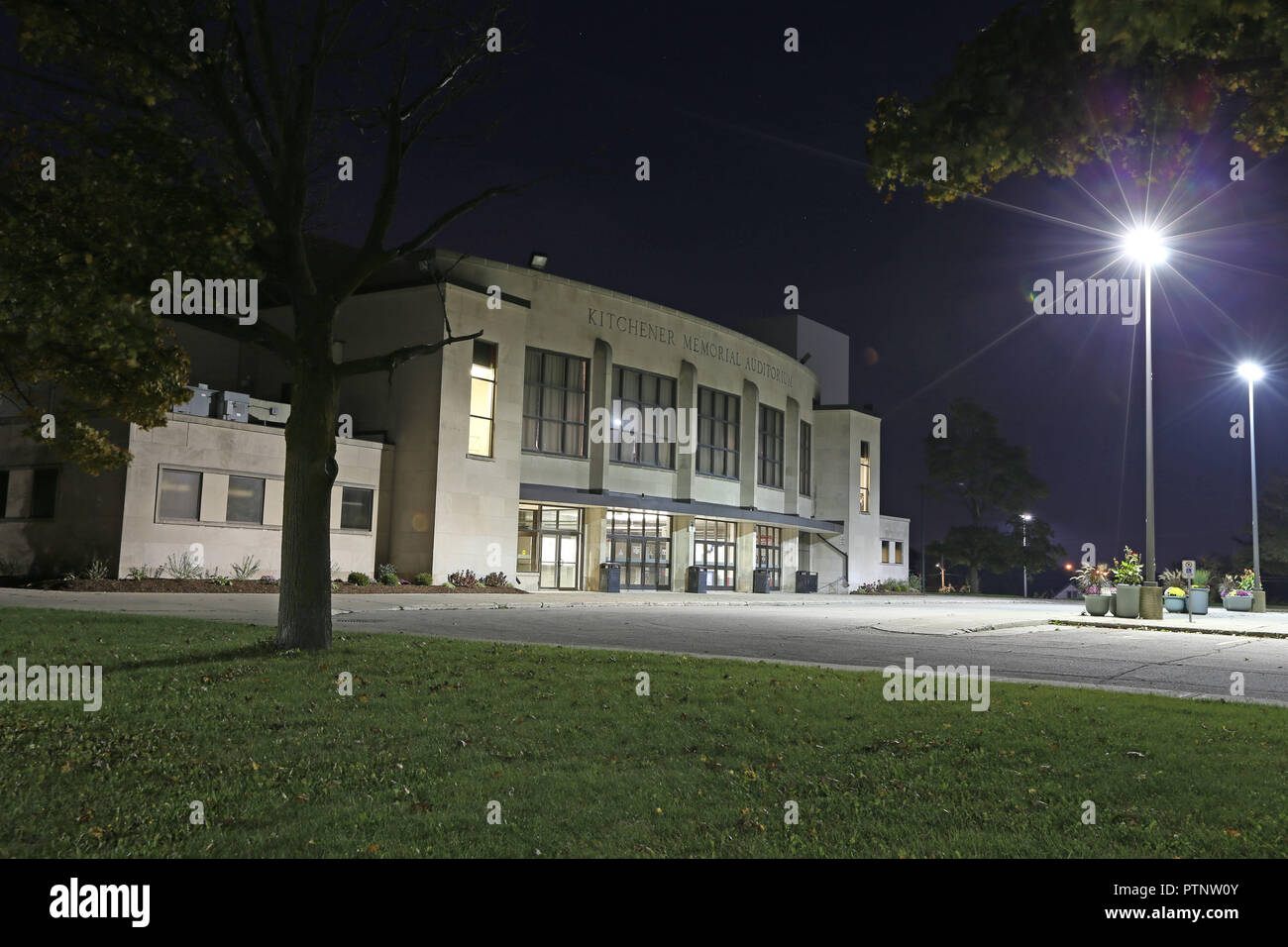 Kitchener Memorial Auditorium - Home of the Kitchener Rangers - Front ...