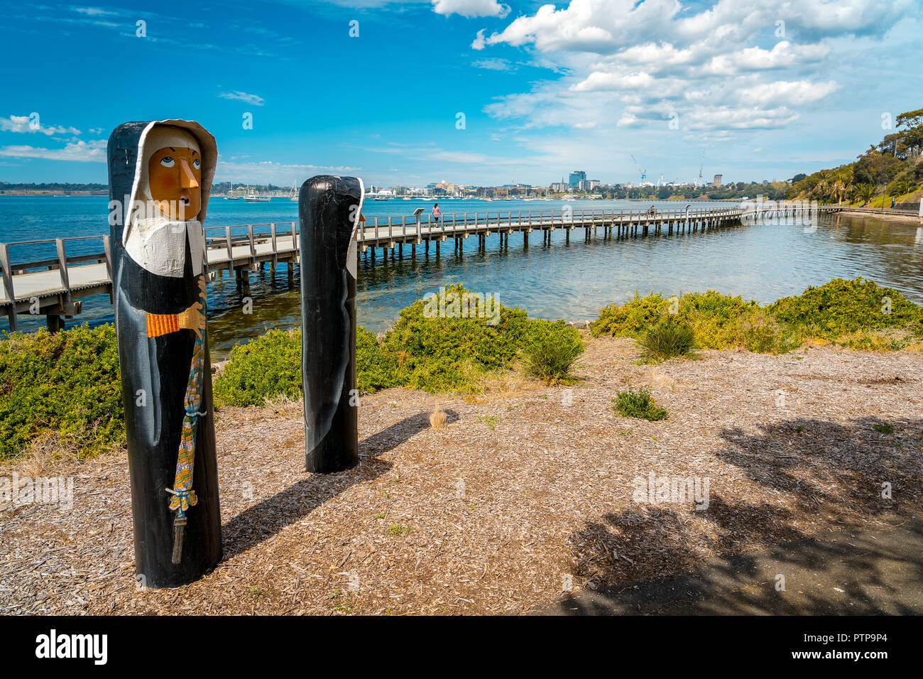 Geelong wooden sculptures hi-res stock photography and images - Alamy