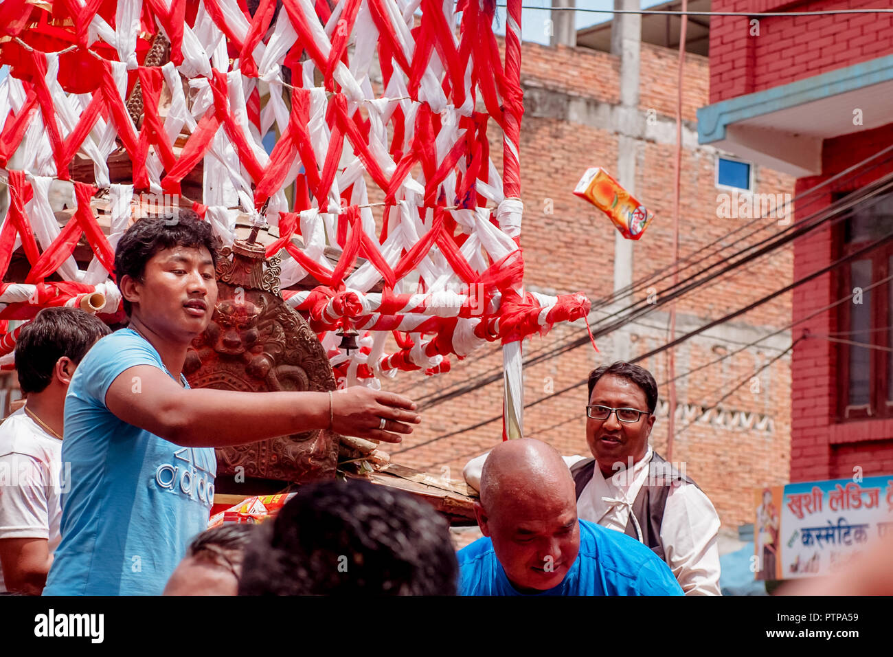 Chandeshwori Jatra, Banepa, Kavre Stock Photo - Alamy