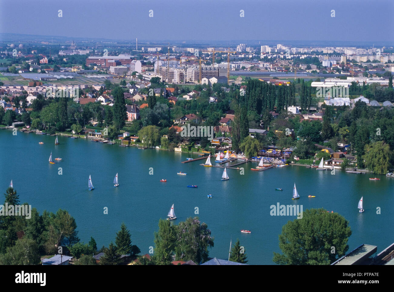 Wien, Alte Donau Stock Photo - Alamy
