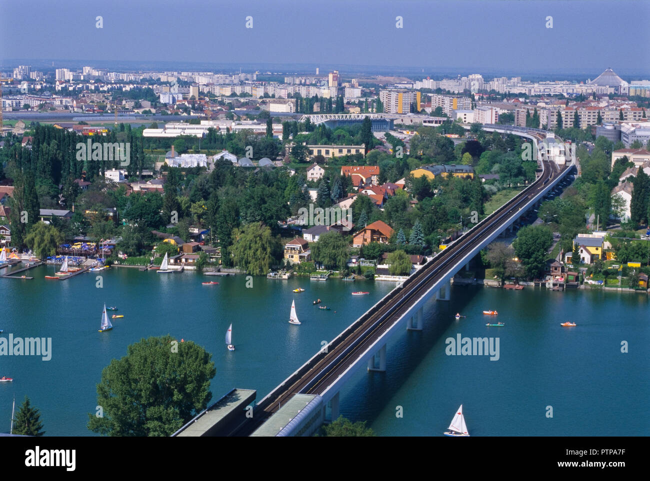 Wien, Alte Donau Stock Photo - Alamy