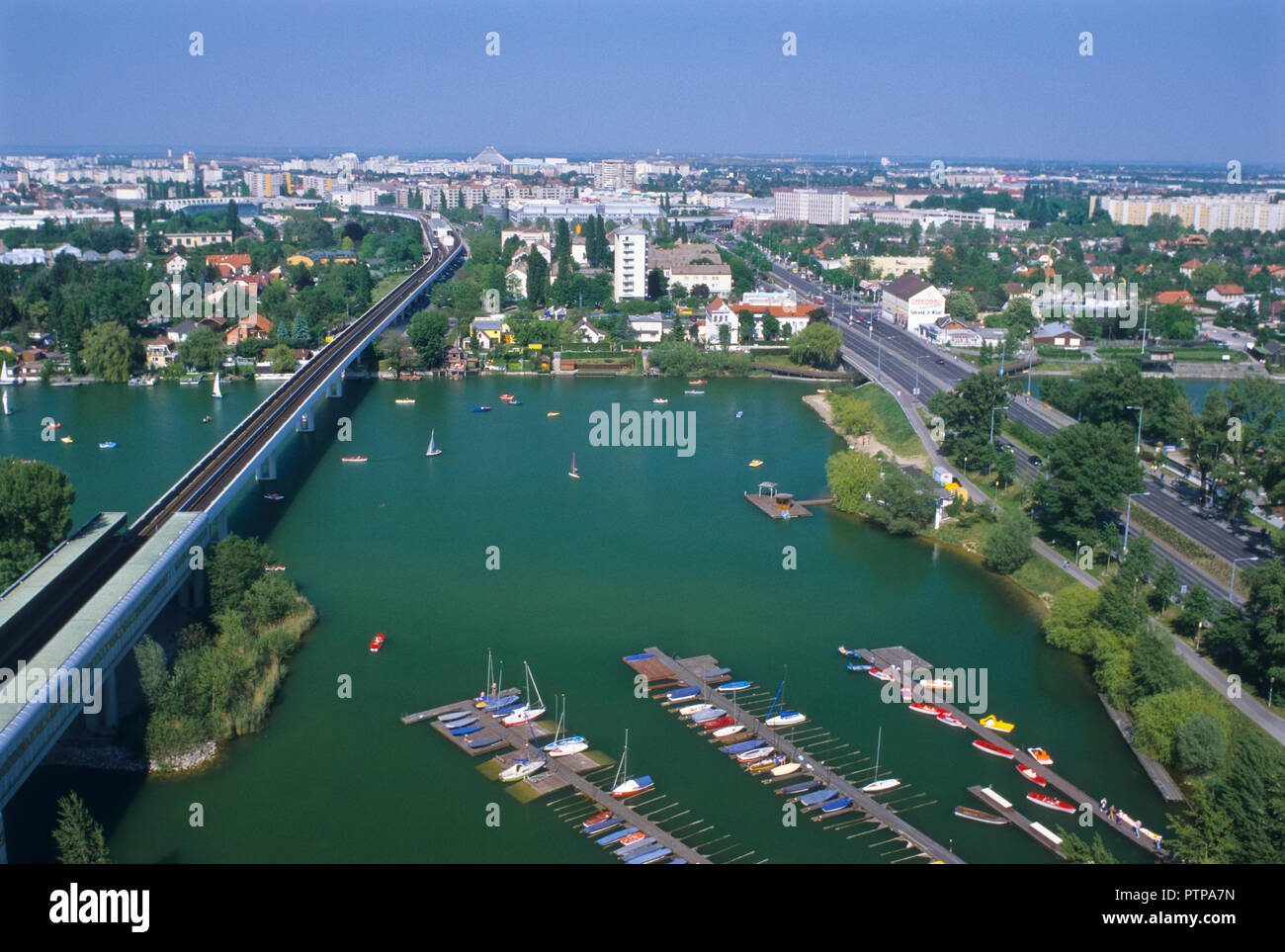 Wien, Alte Donau Stock Photo - Alamy