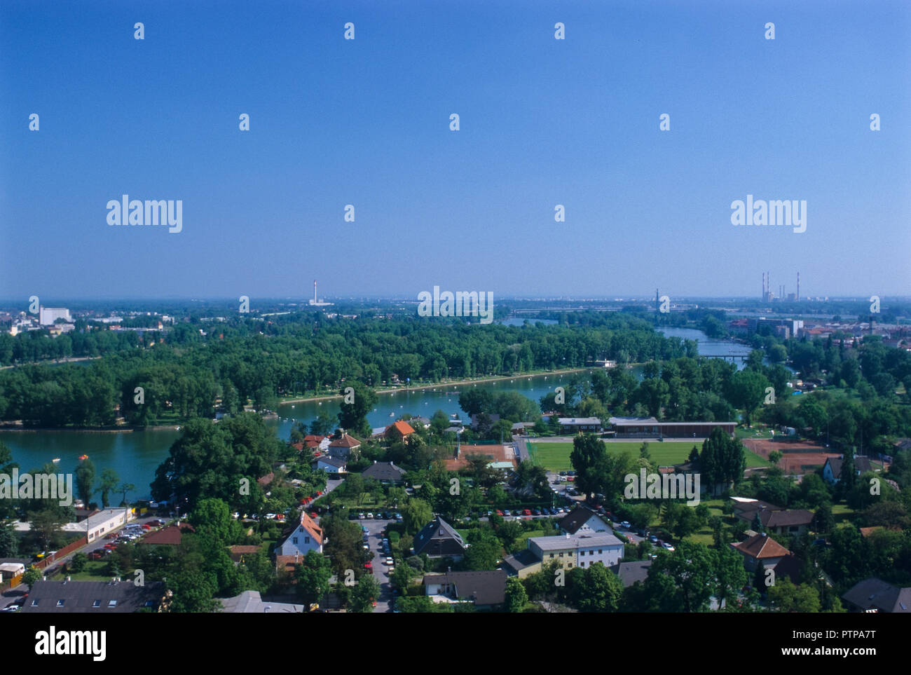 Wien, Alte Donau Stock Photo - Alamy