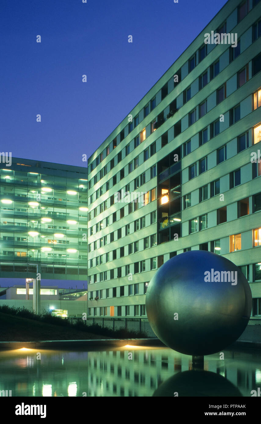 Wien, Donaucity - Vienna, River Danube Stock Photo - Alamy
