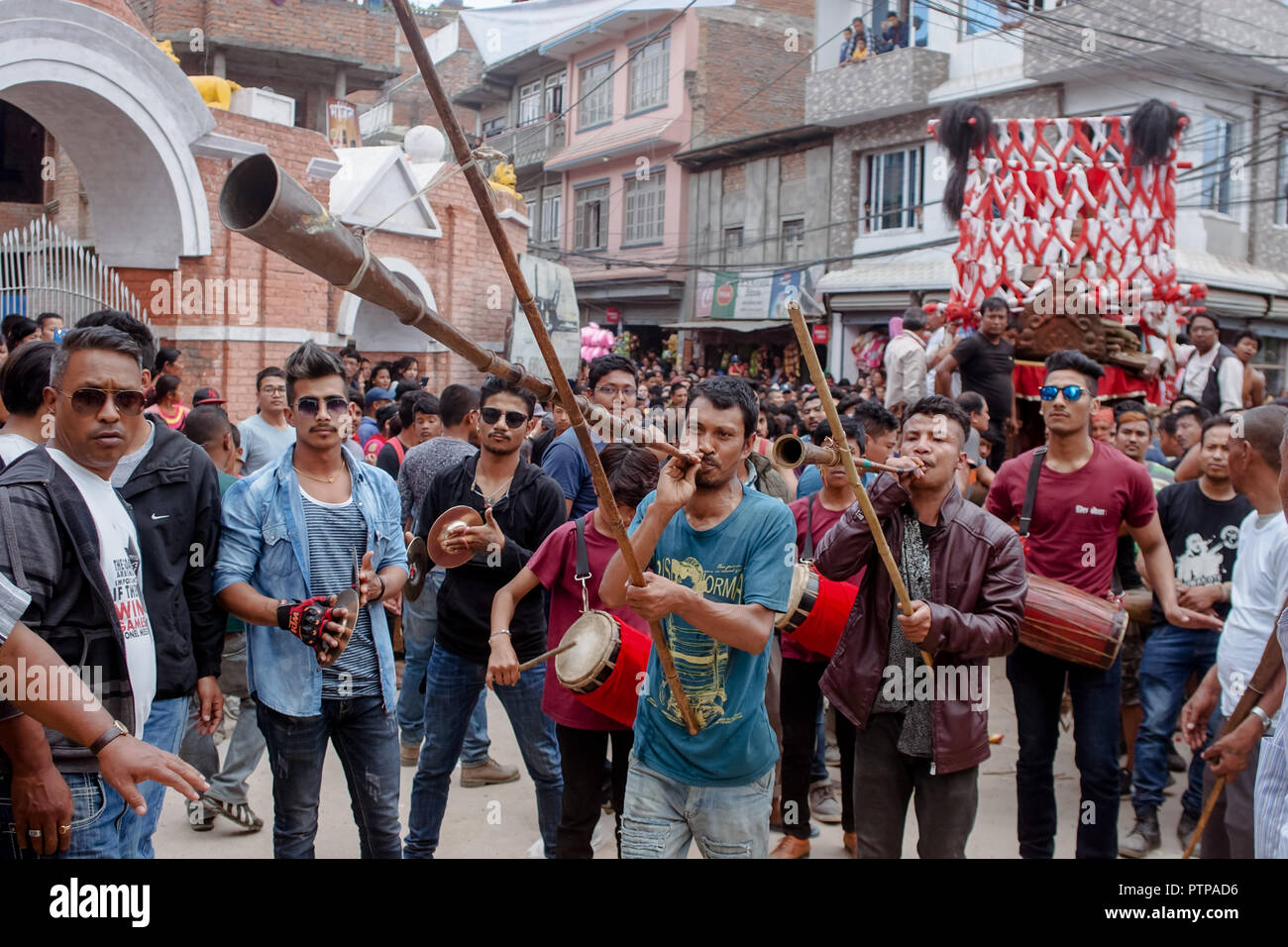 Chandeshwori Jatra, Banepa, Kavre Stock Photo - Alamy