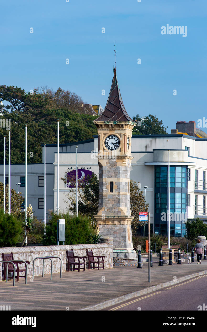Clock tower on the seafront hi-res stock photography and images - Alamy