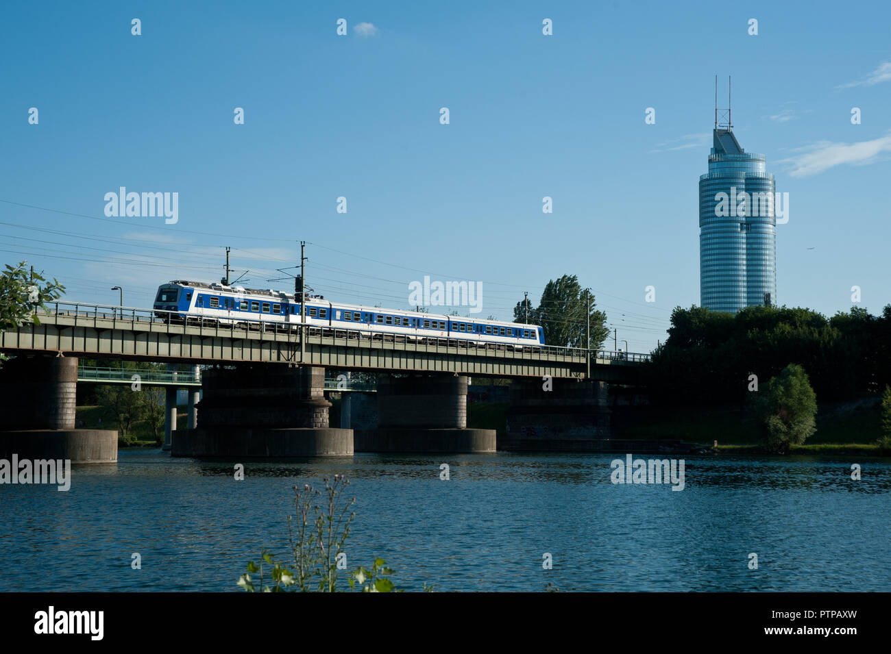 Donau turm hi-res stock photography and images - Alamy
