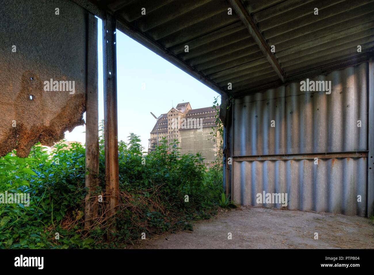 Wien, Alberner Hafen - Vienna, Harbour Stock Photo - Alamy