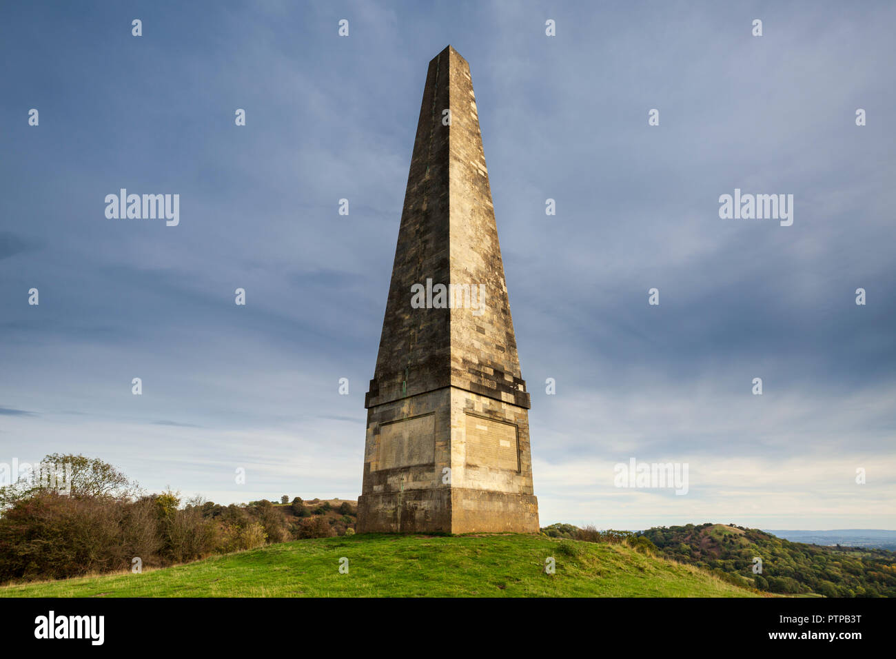 The Obelisk at Eastnor Castle Estate, Malvern Hills, Herefordshire ...